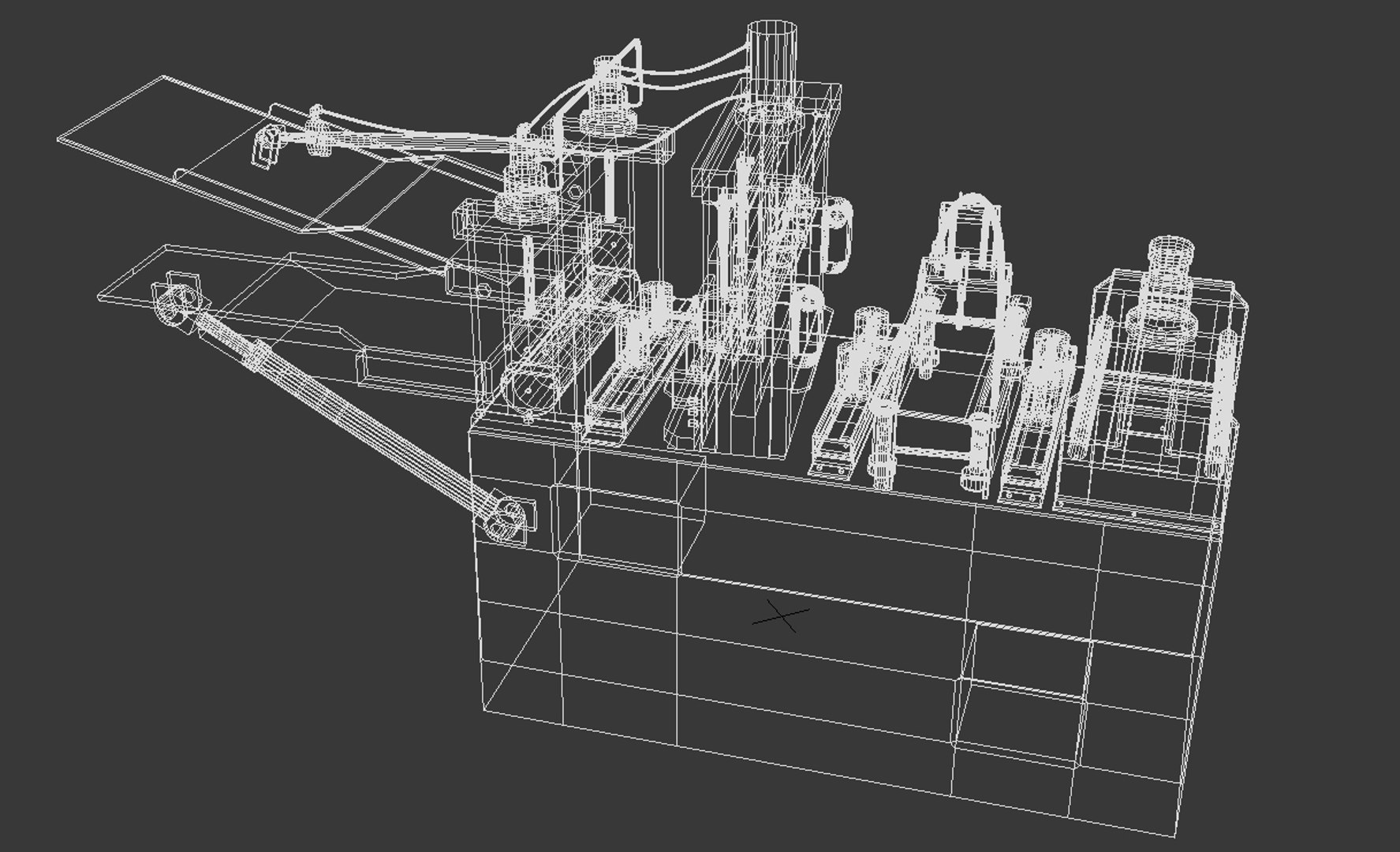 3d Equipment Plant Rolling Model