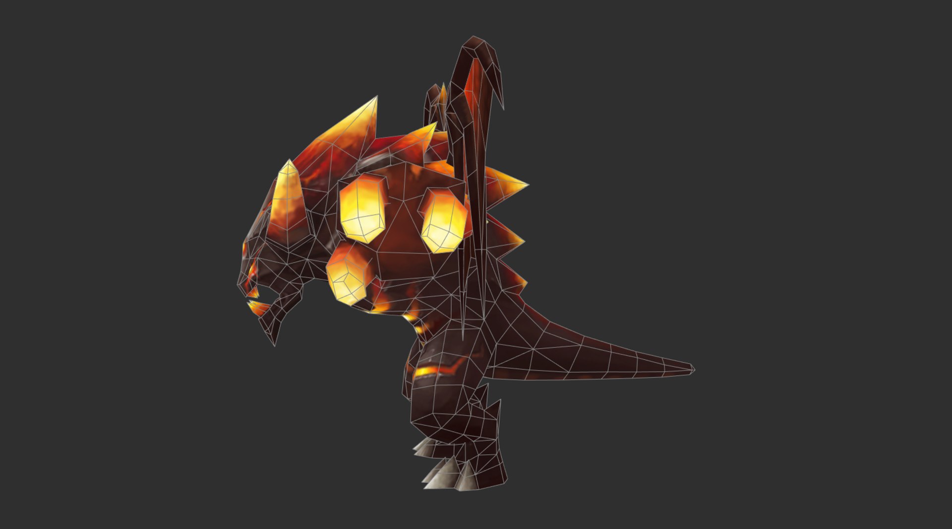 3D model Boss Fire Hand-Painted Game Assets - TurboSquid 2096134