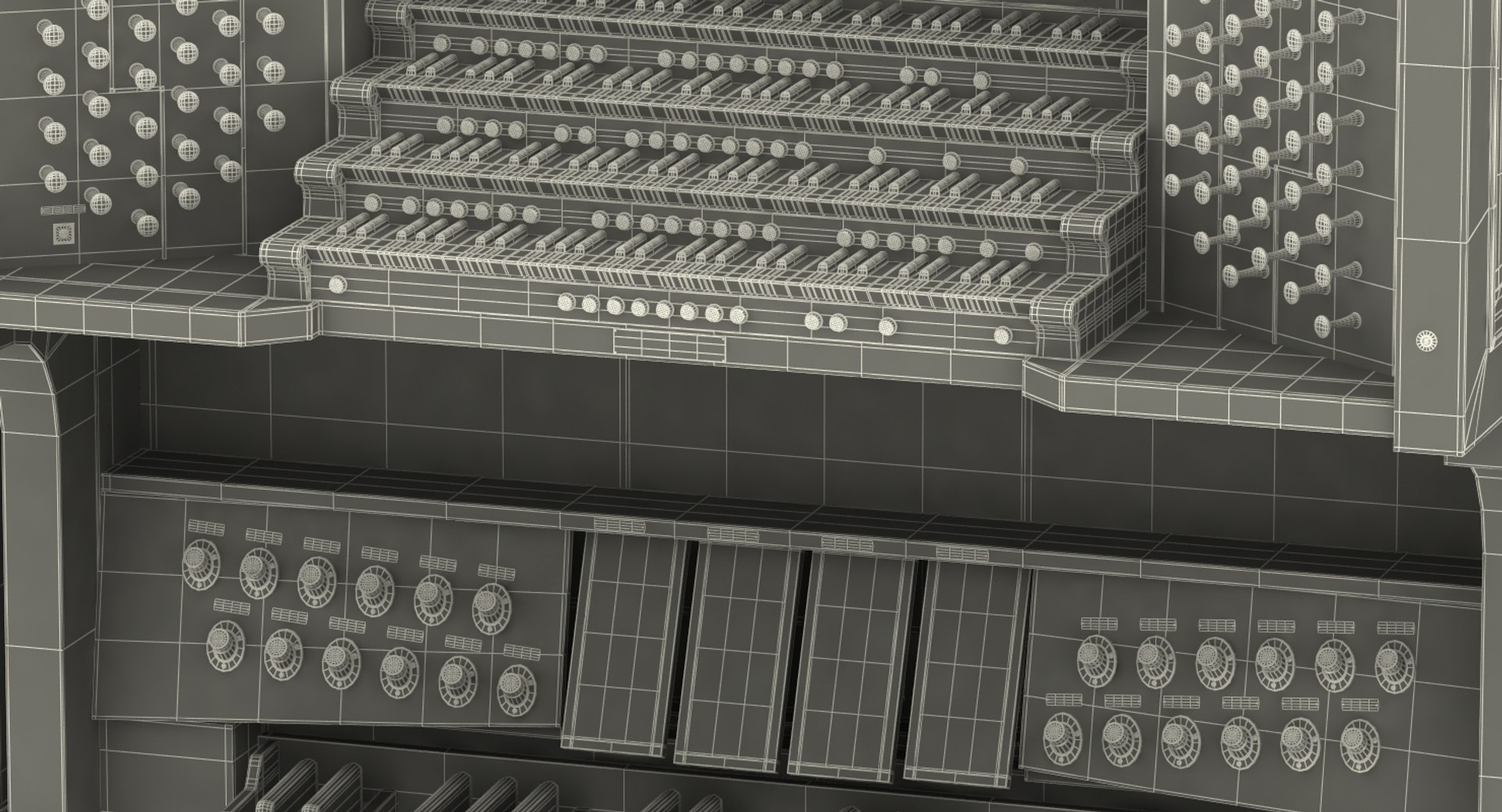 3D Church Pipe Organ Model - TurboSquid 1307583