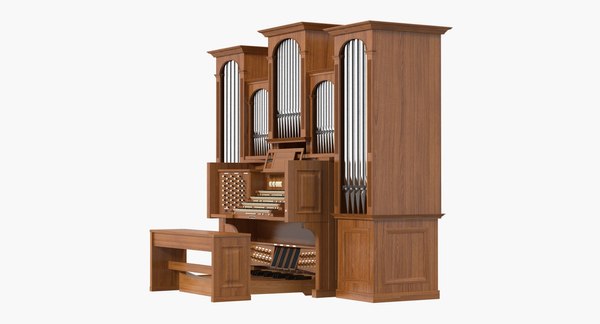 3D church pipe organ model - TurboSquid 1307583