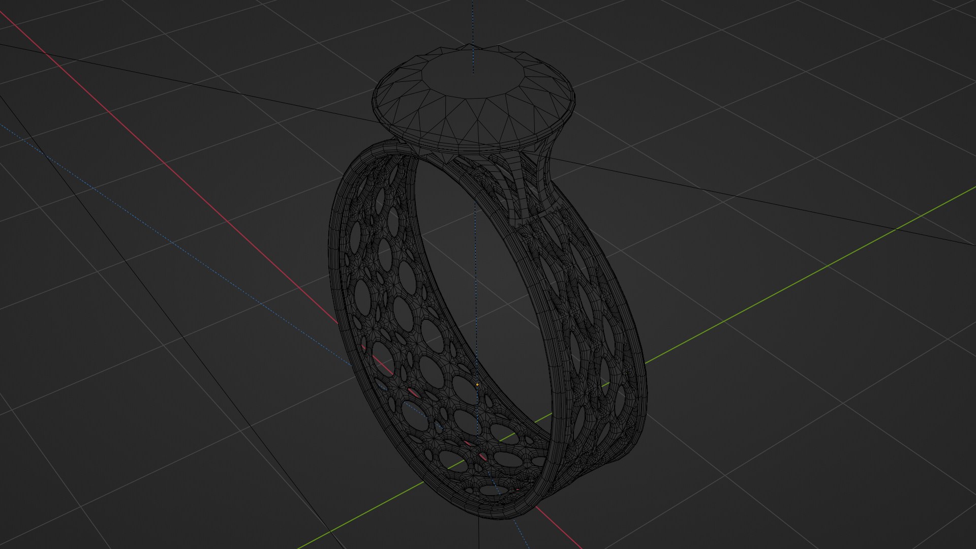 Diamond Ring 009 3D Model - TurboSquid 2014939