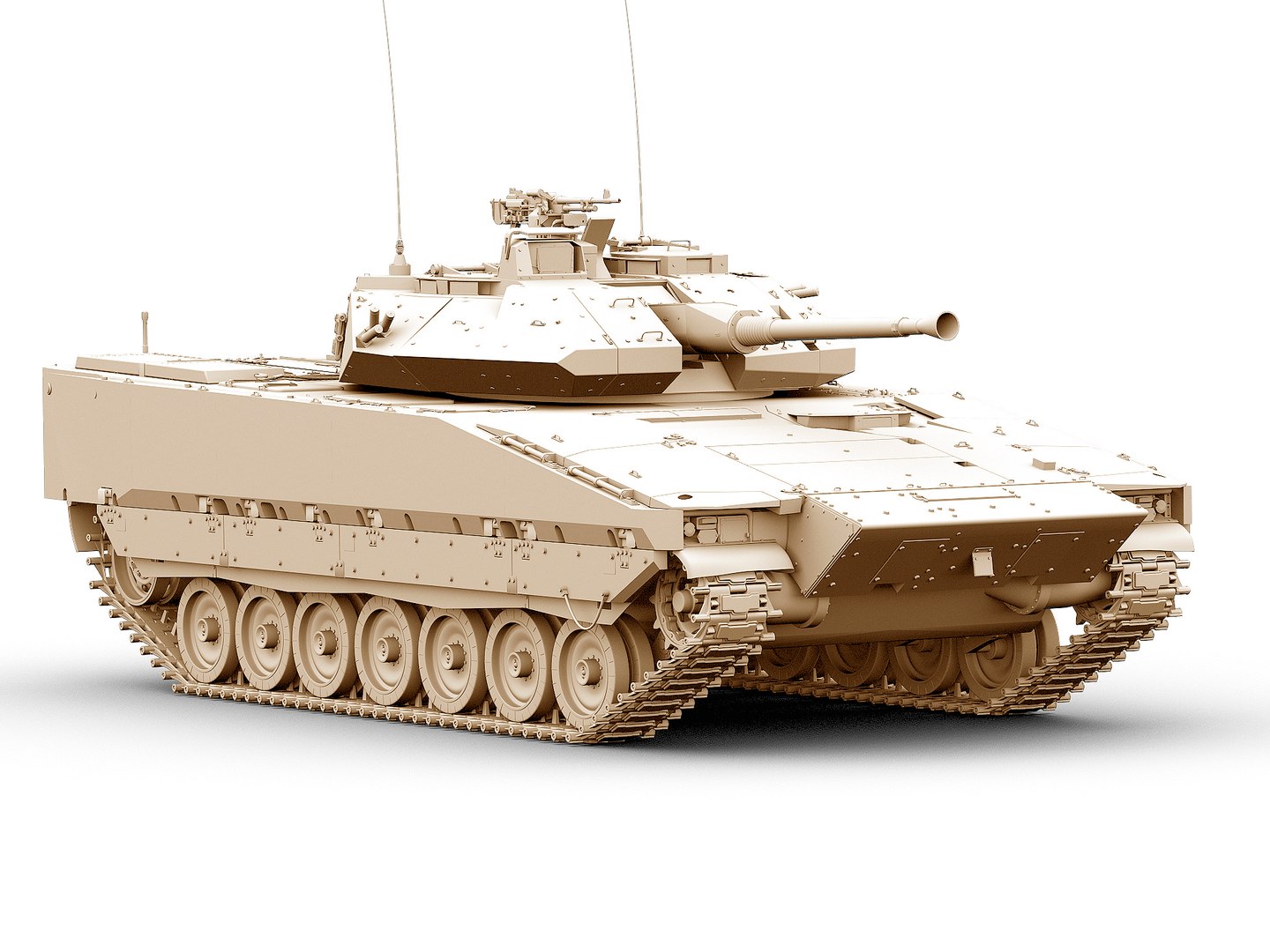 3D Improved CV-90 - TurboSquid 1992648