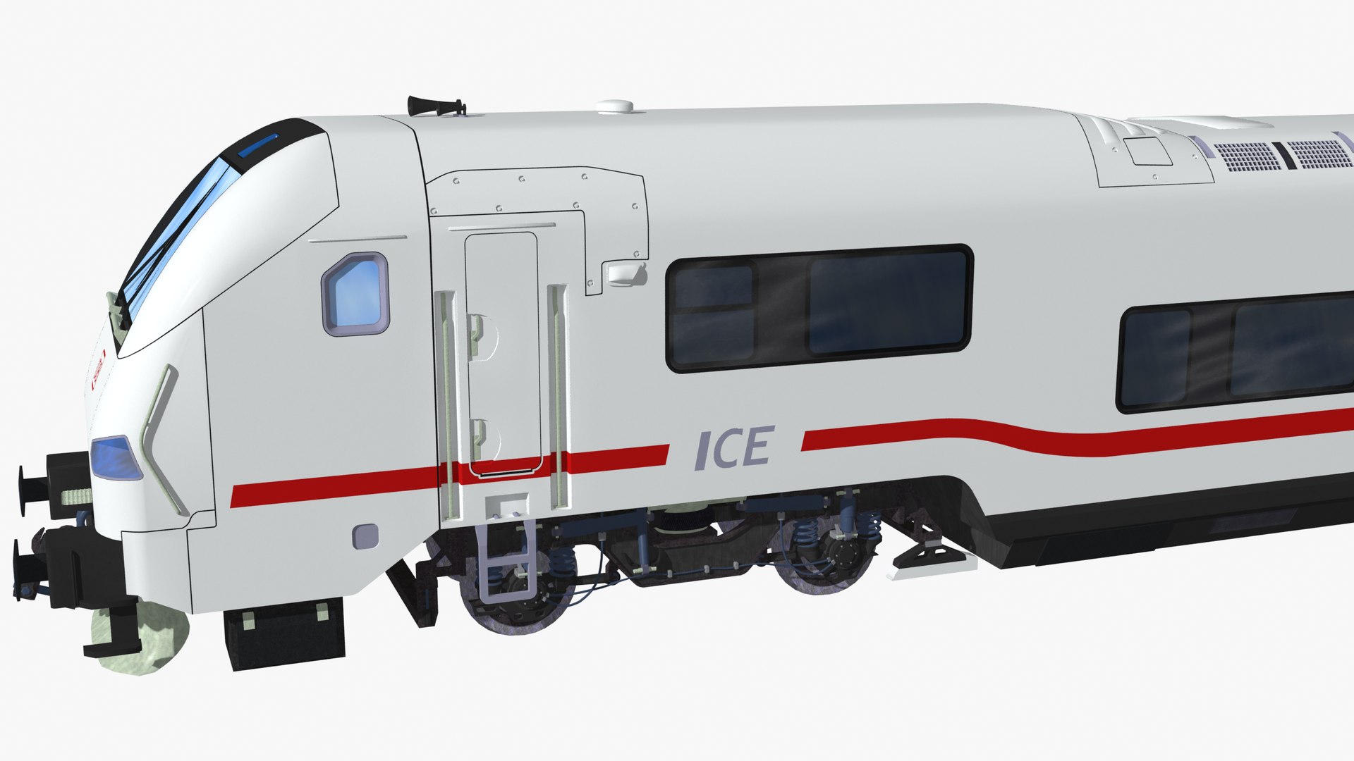 ICE L - German High Speed Passenger Train With A Db Class 105 ...