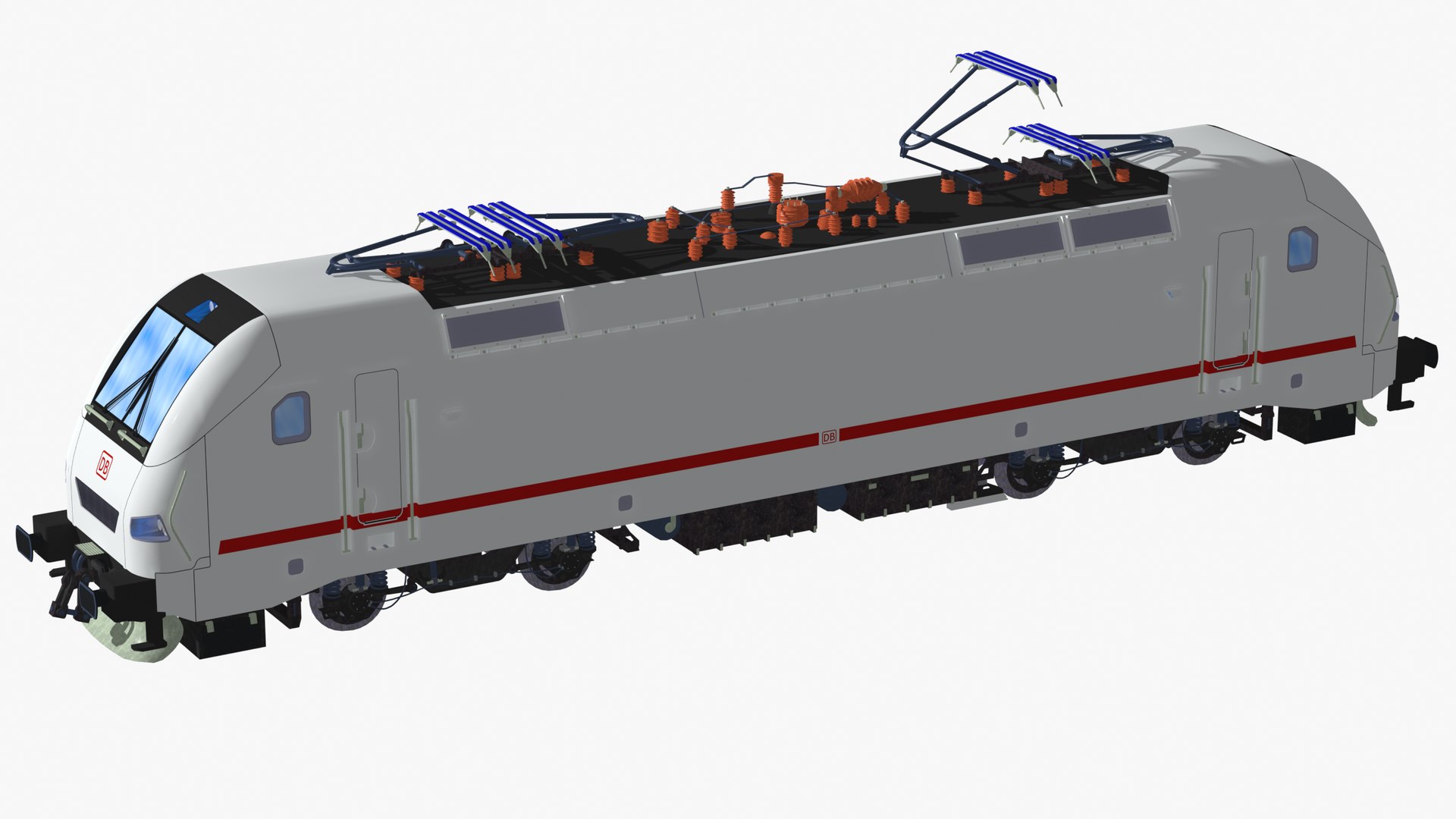 ICE L - German High Speed Passenger Train With A Db Class 105 ...