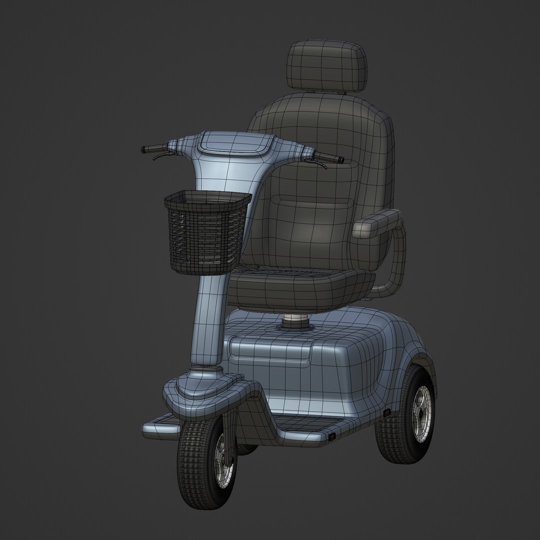 Mobility Scooter 3D - TurboSquid 1648690