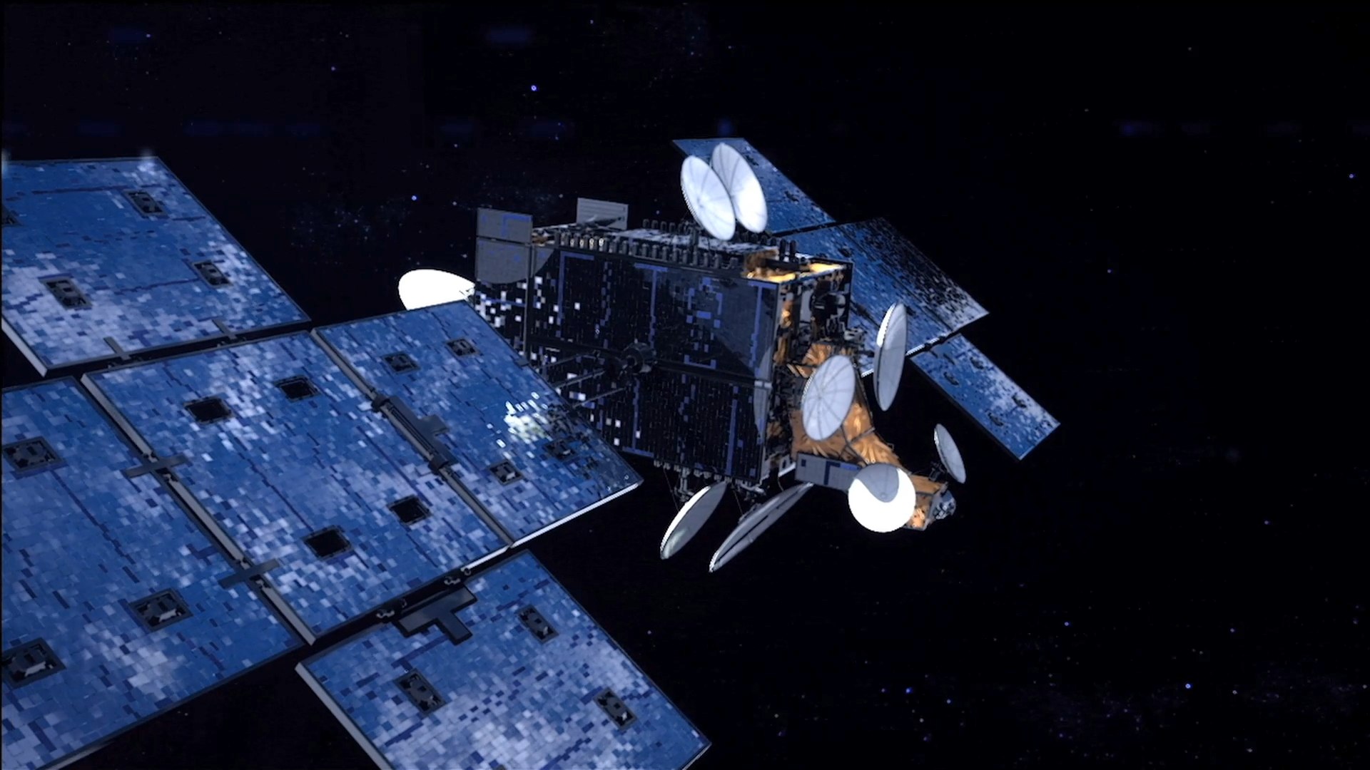 Space Satellite Abs 2 3d Model