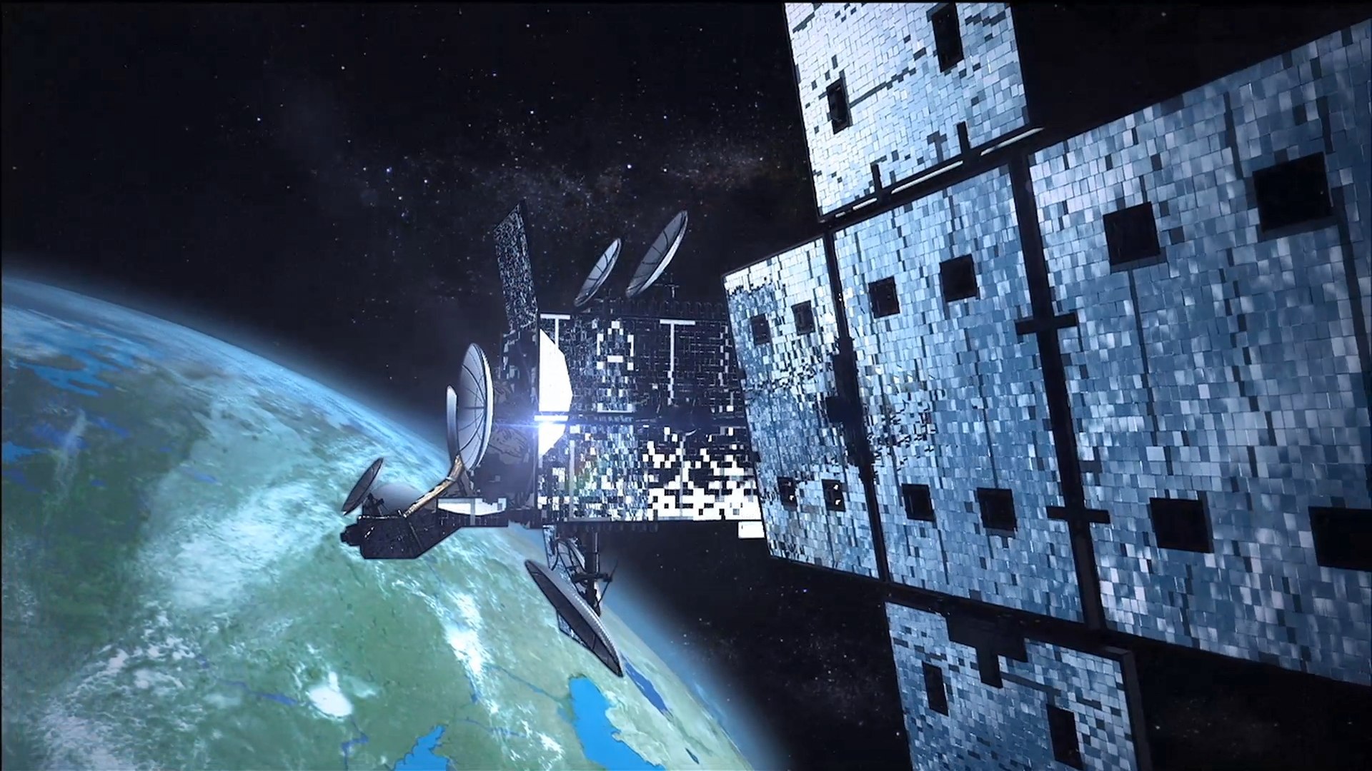 Space Satellite Abs 2 3d Model