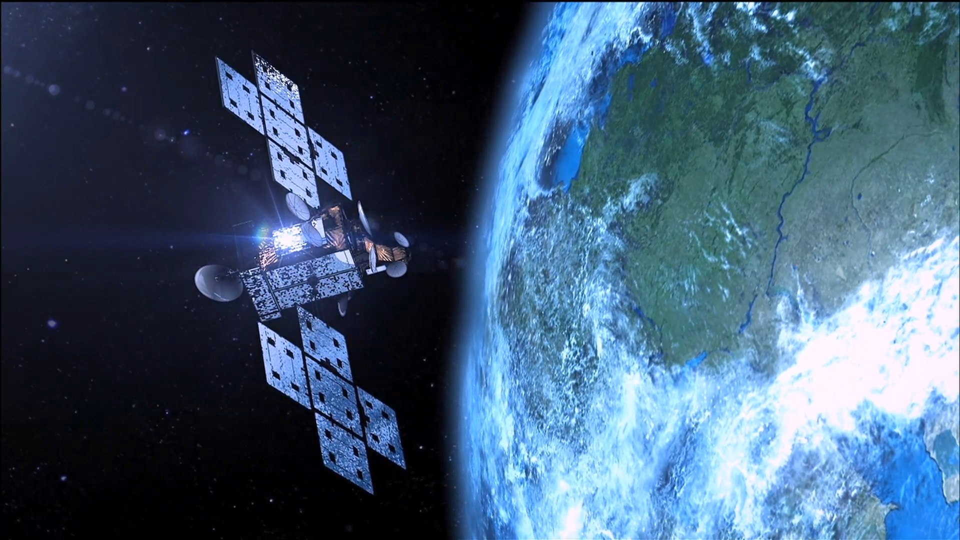 Space Satellite Abs 2 3d Model