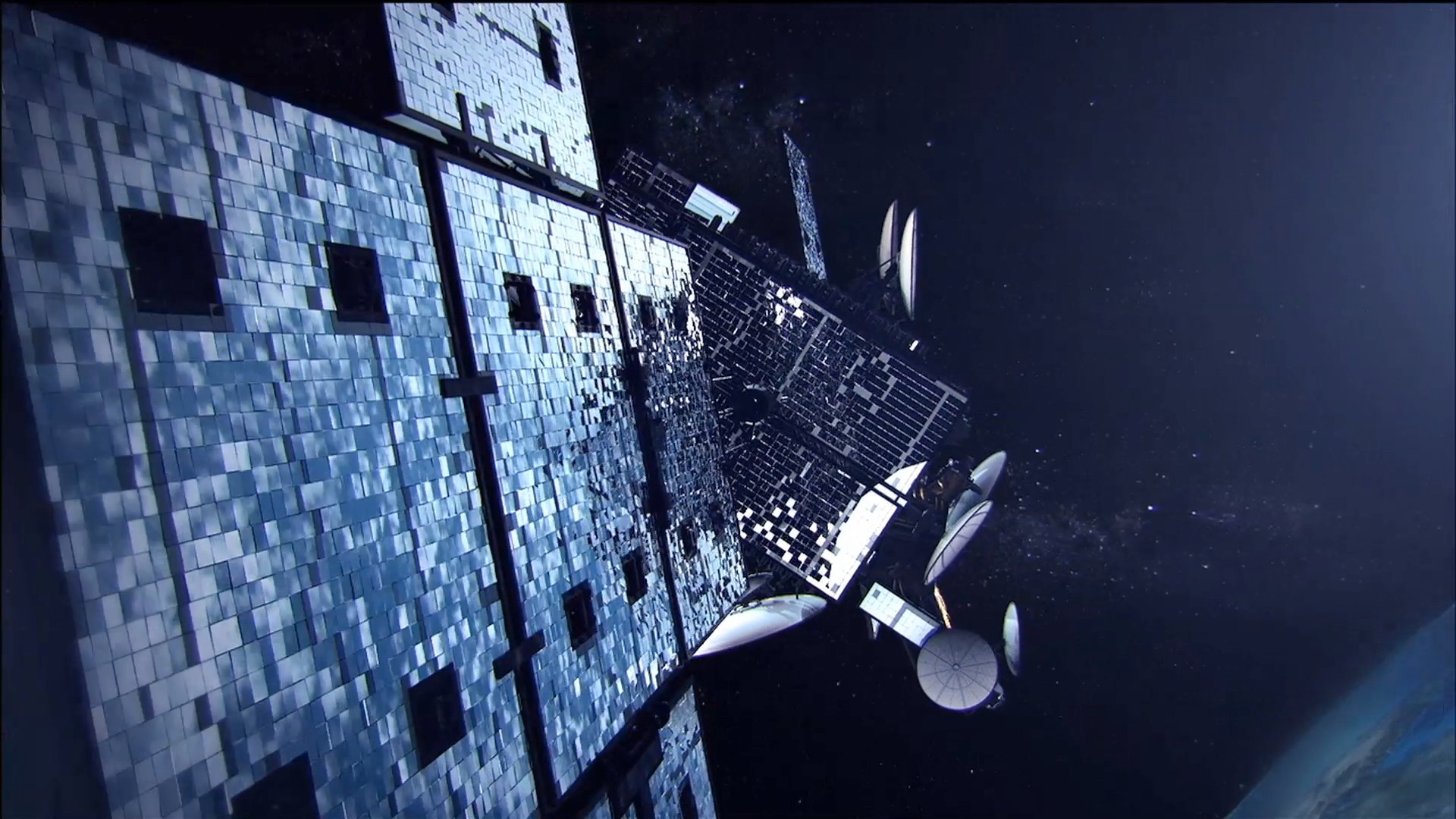 Space Satellite Abs 2 3d Model