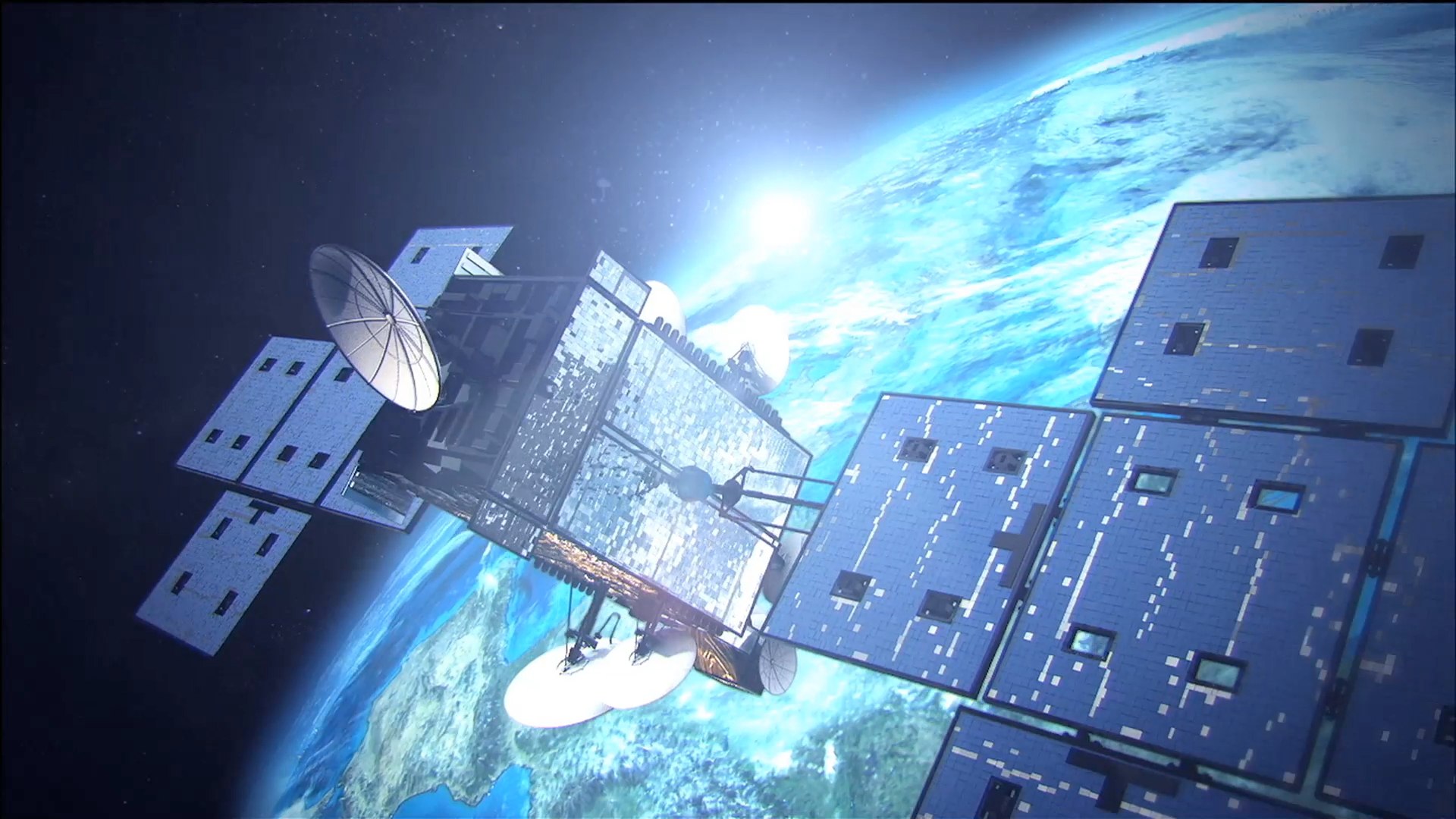 Space Satellite Abs 2 3d Model