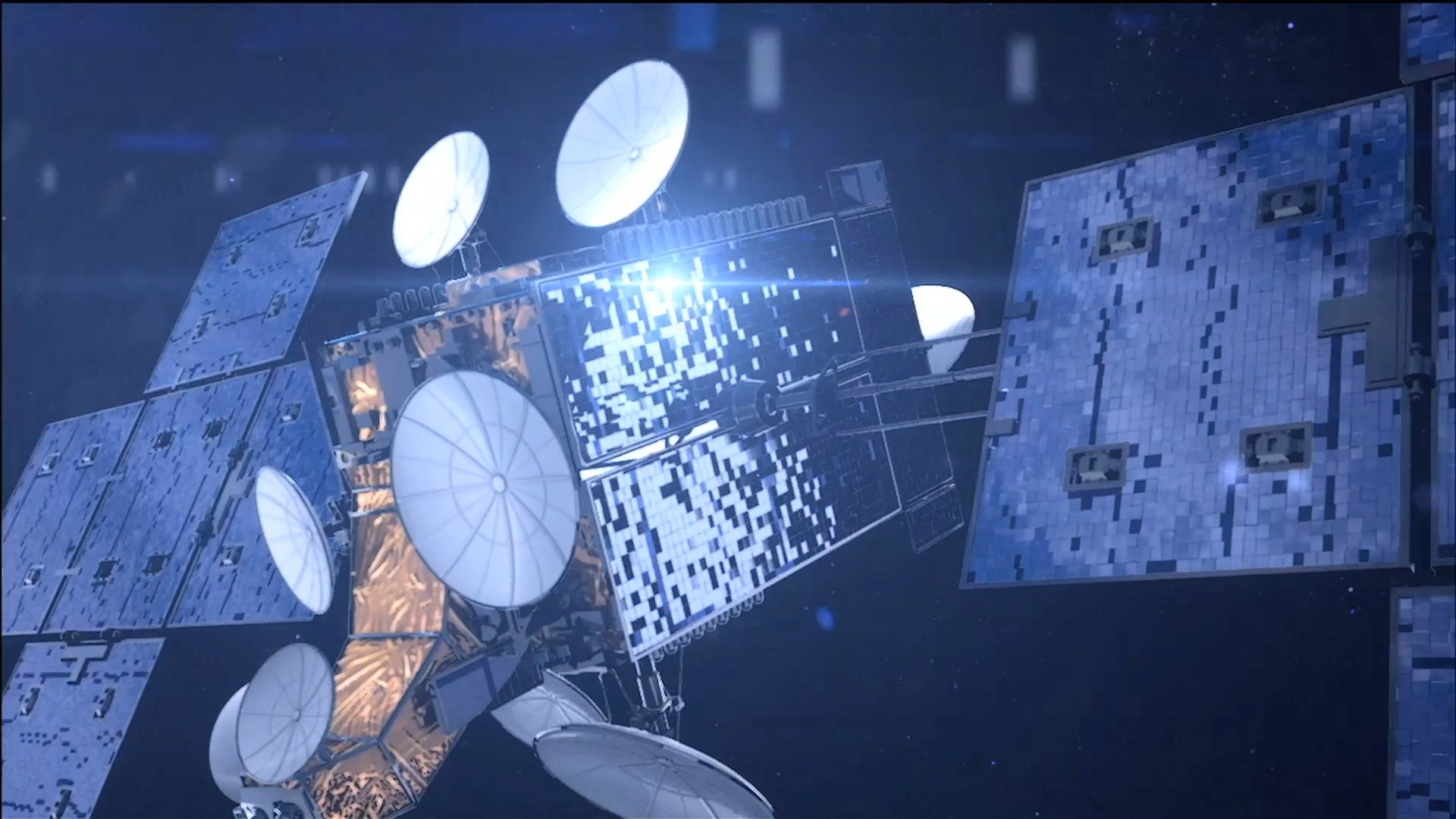 Space Satellite Abs 2 3d Model