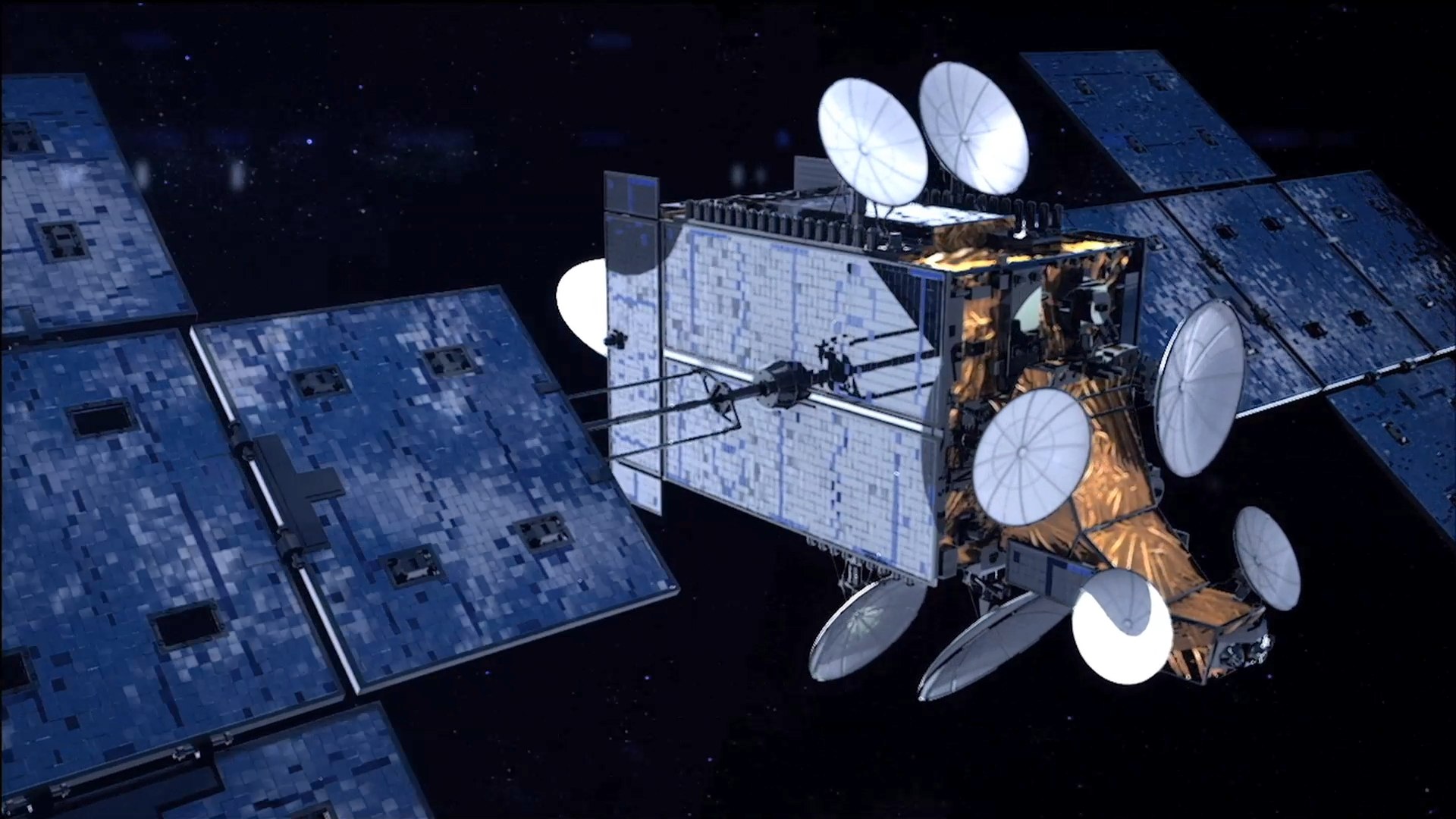 Space Satellite Abs 2 3d Model