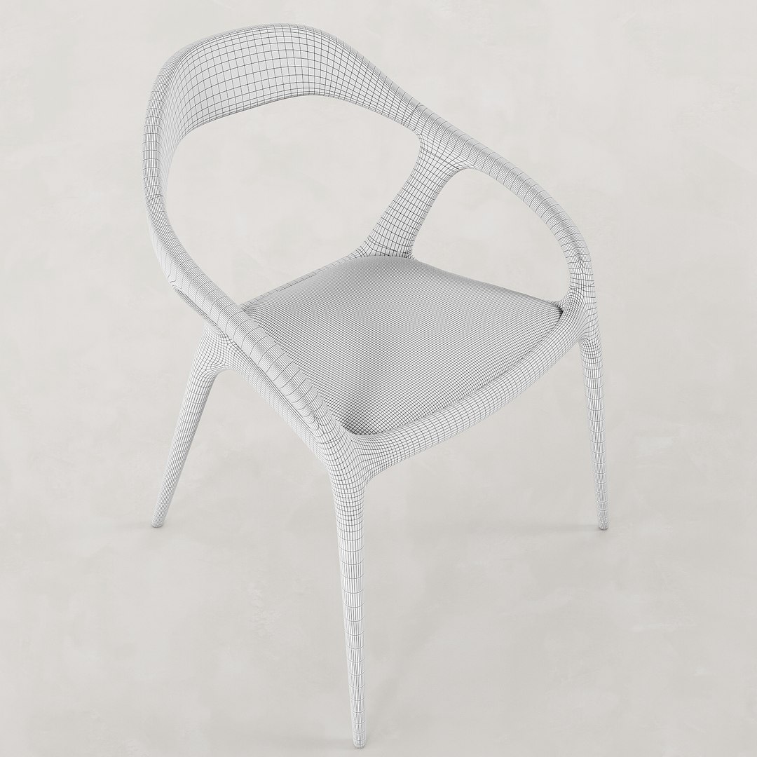 Chair Lhea 3D Model - TurboSquid 2065256