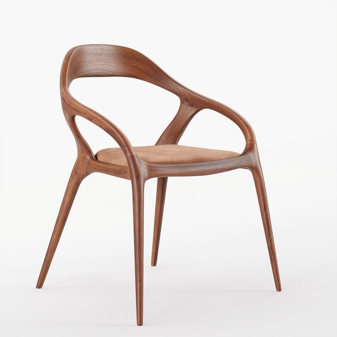 Chair Lhea 3D model - TurboSquid 2065256