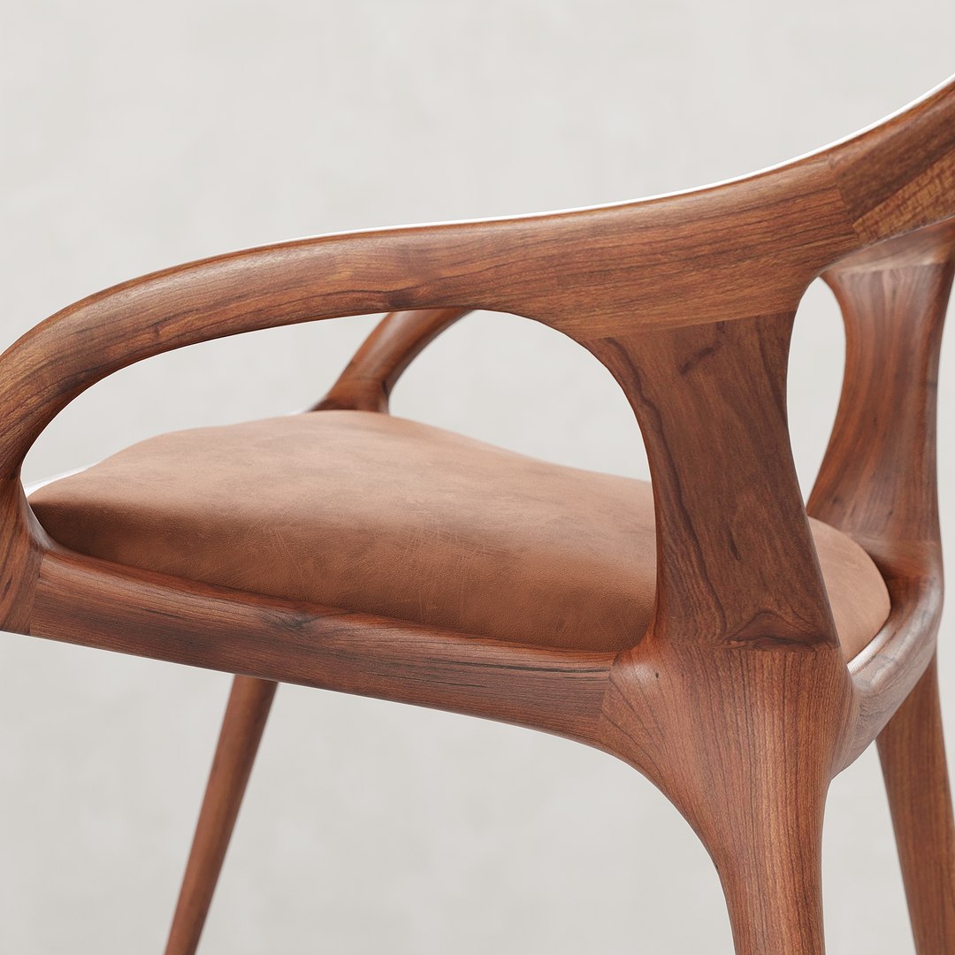 Chair Lhea 3D Model - TurboSquid 2065256