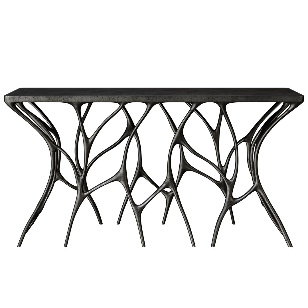 Layla Grayce Aldrich Console Table 3D - TurboSquid 2175407