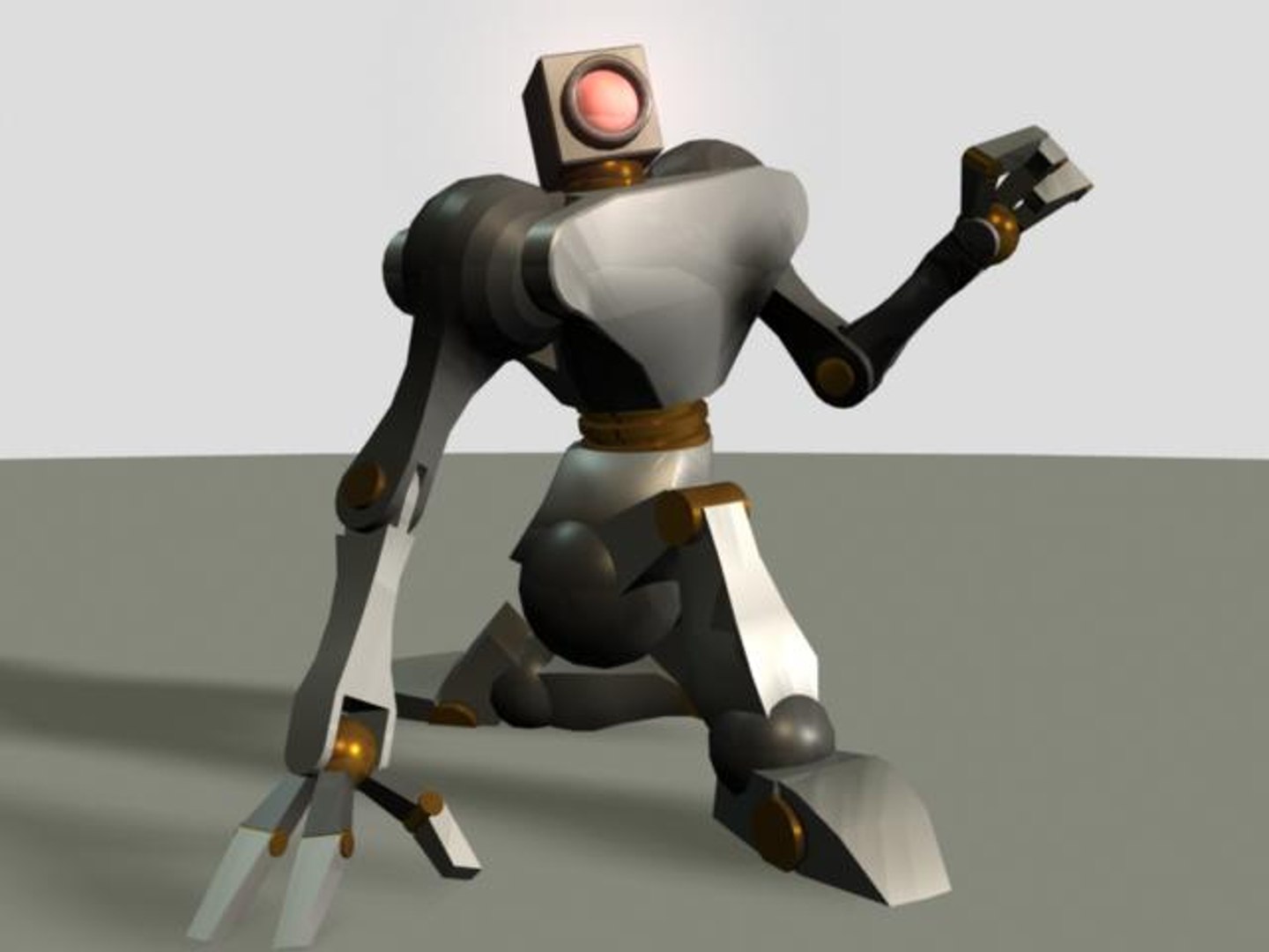 maya robot rigged