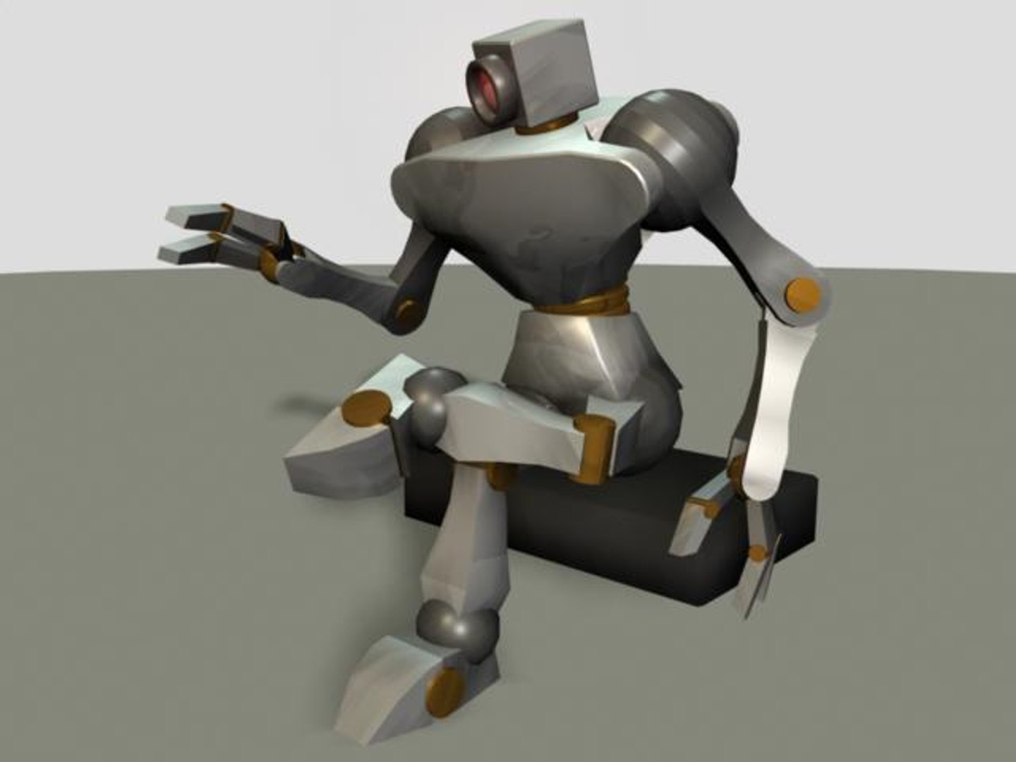 maya robot rigged