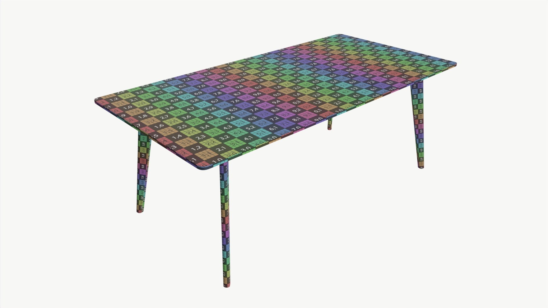 Coffee Table Helena Rectangle 3D Model - TurboSquid 1967357