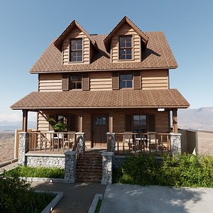 3d House Home Model