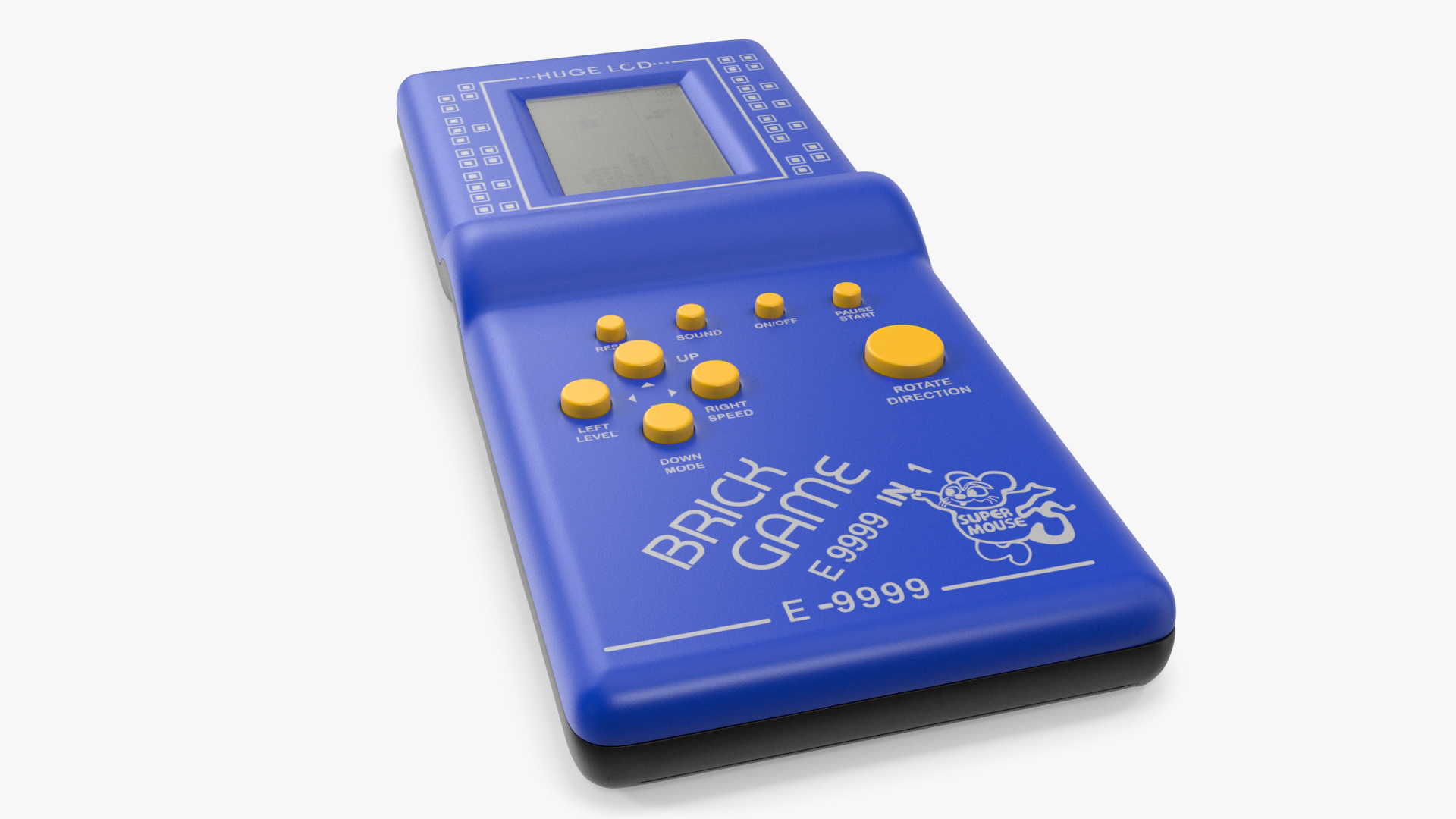 3D Tetris Brick Electronic Game Blue - TurboSquid 2105606