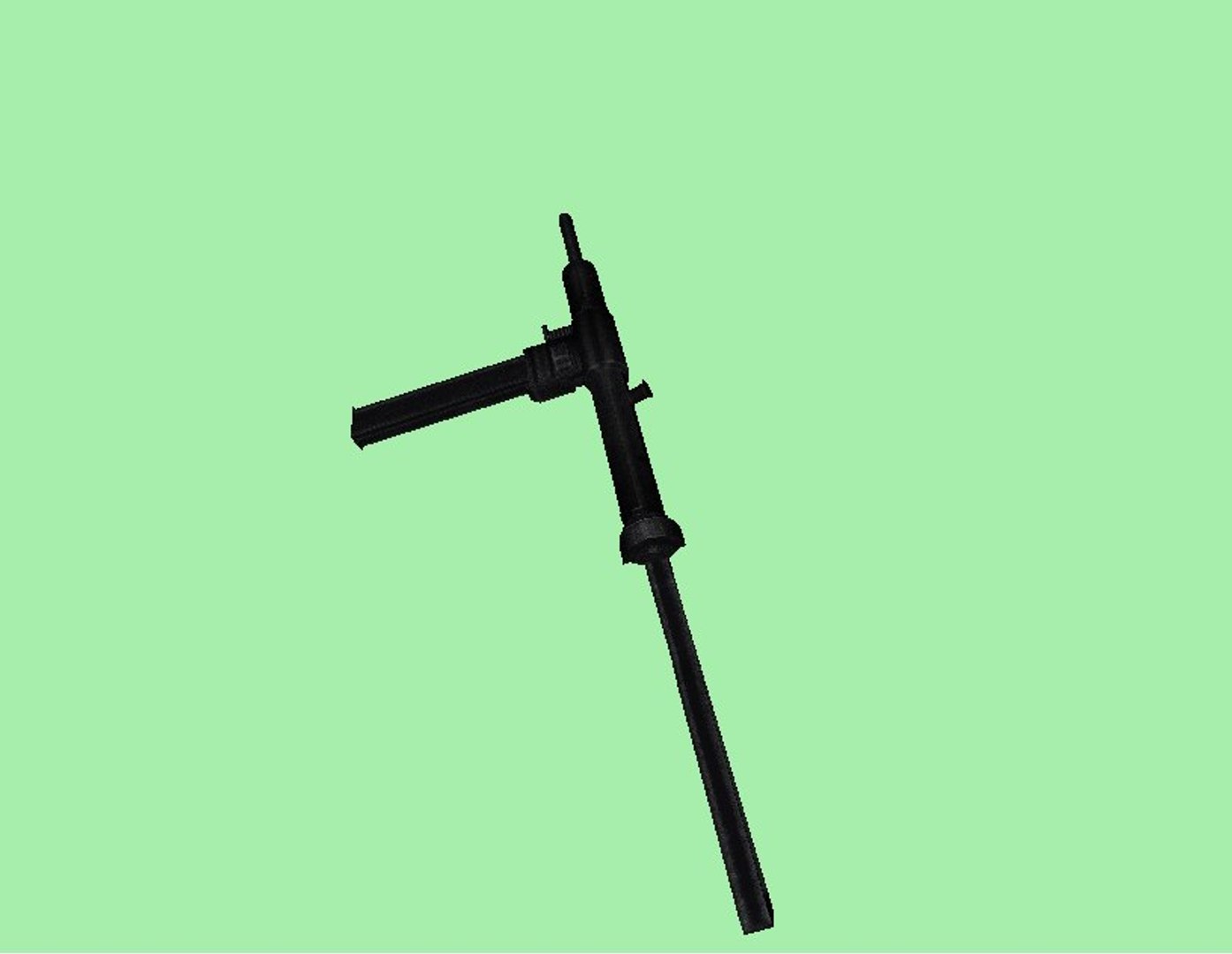 Sten Sub Machine Gun Weapon Dxf