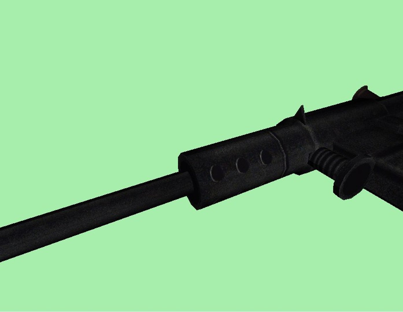 Sten Sub Machine Gun Weapon Dxf