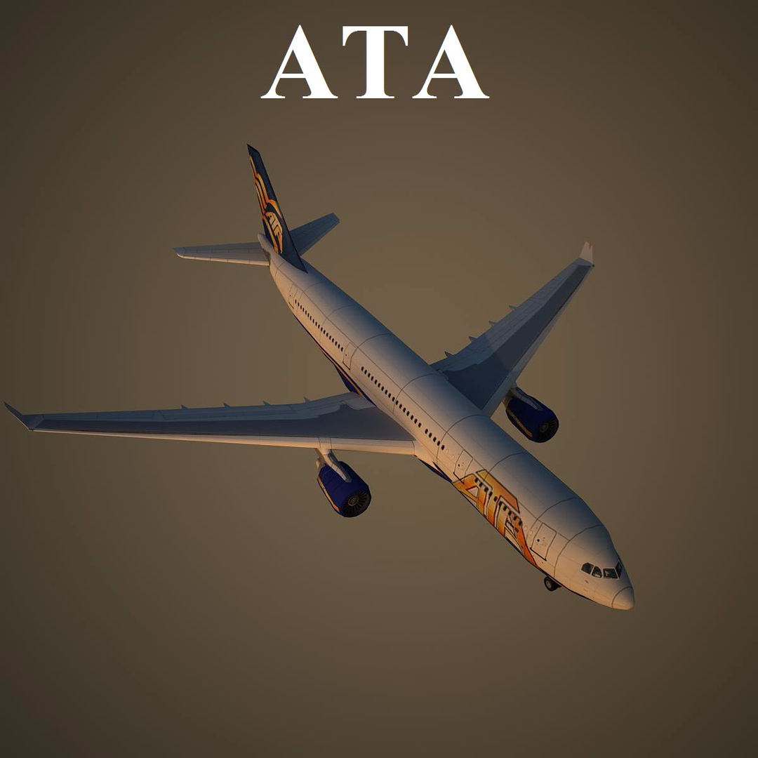 airbus ata 3d max
