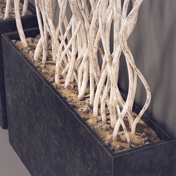 3D branch planter plant - TurboSquid 1518161