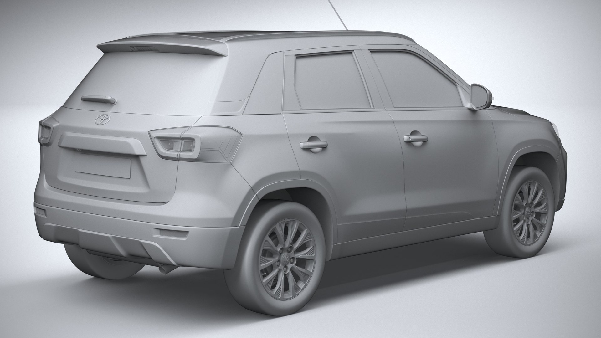 Toyota Urban Cruiser 2021 3D model - TurboSquid 1858164