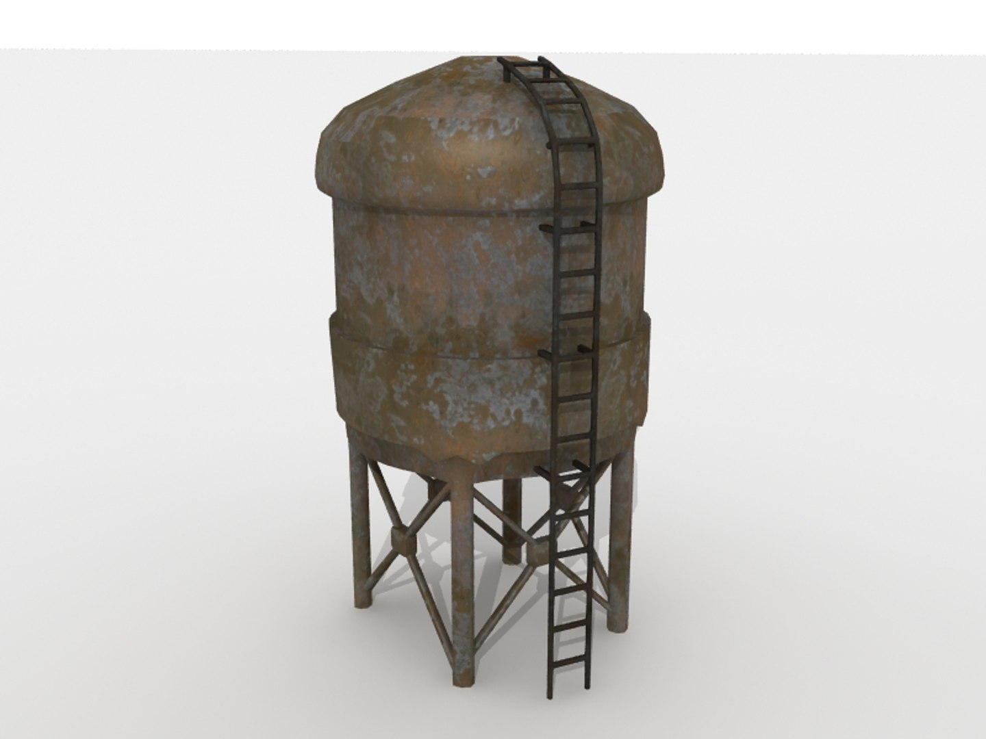 Water Tower 3d Model