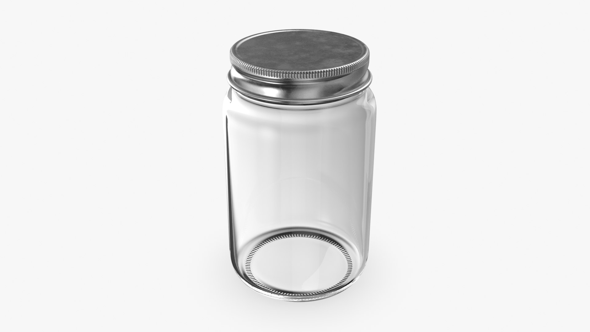 3D Glass Jar 07 - TurboSquid 2212815
