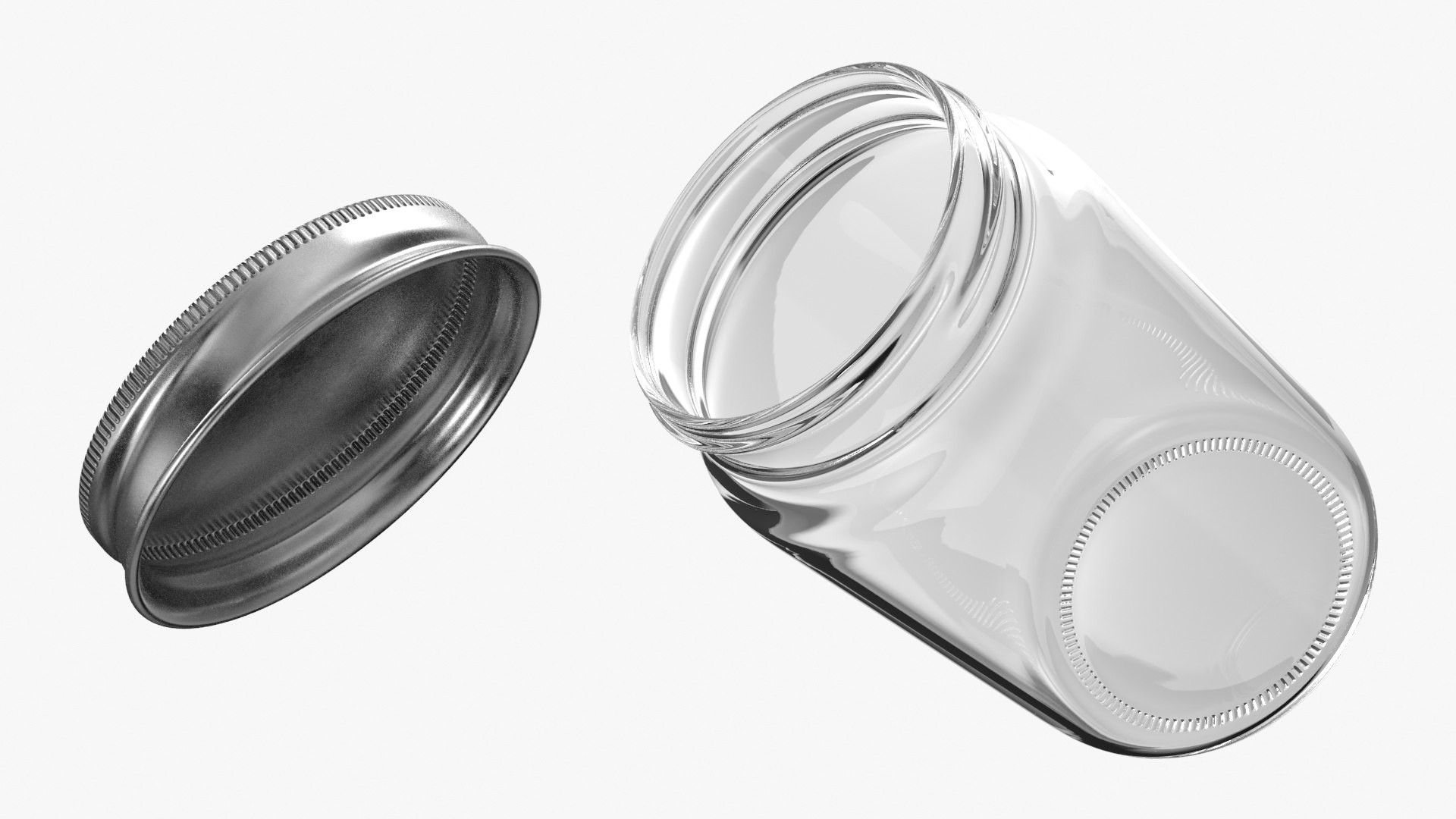 3D Glass Jar 07 - TurboSquid 2212815