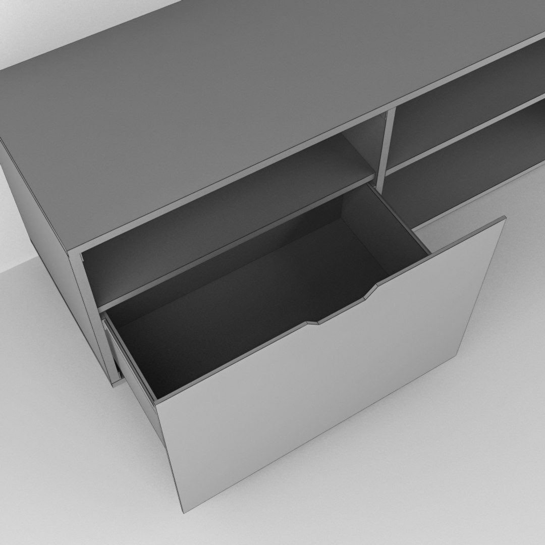 3D Model Drawer Unit - TurboSquid 1529074