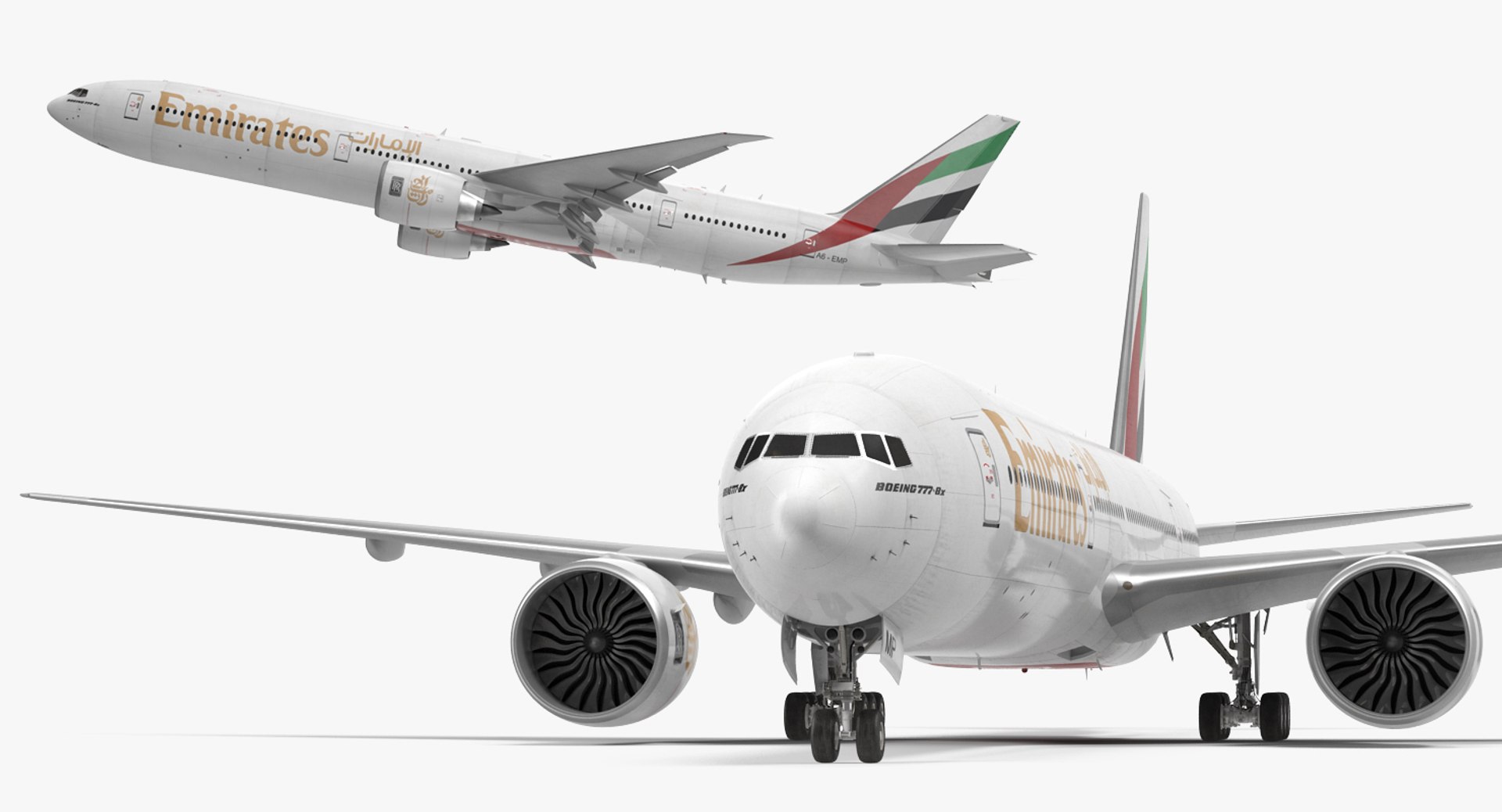 Max Boeing 777-8x Emirates Airlines