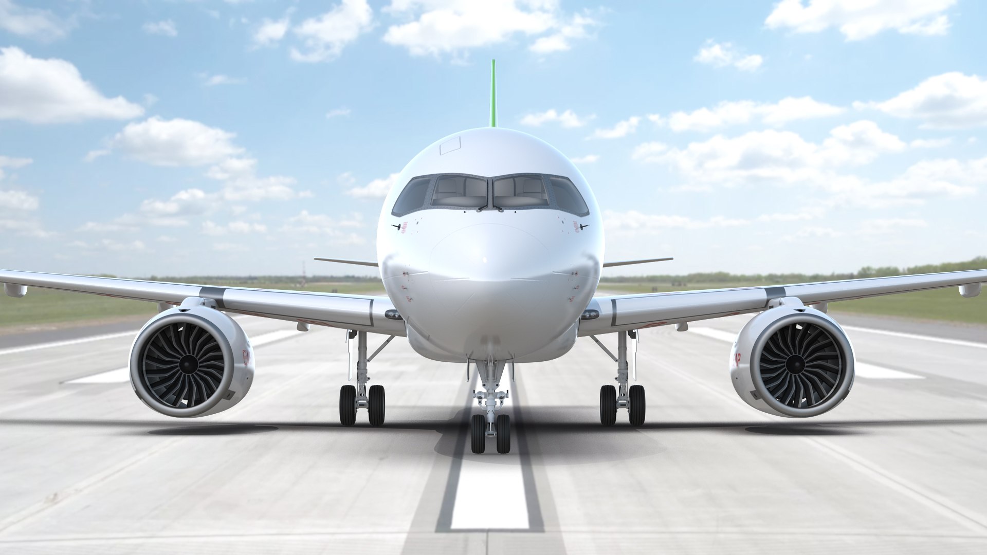 3D Comac C919 Narrow Body Airliner Rigged - TurboSquid 1770160