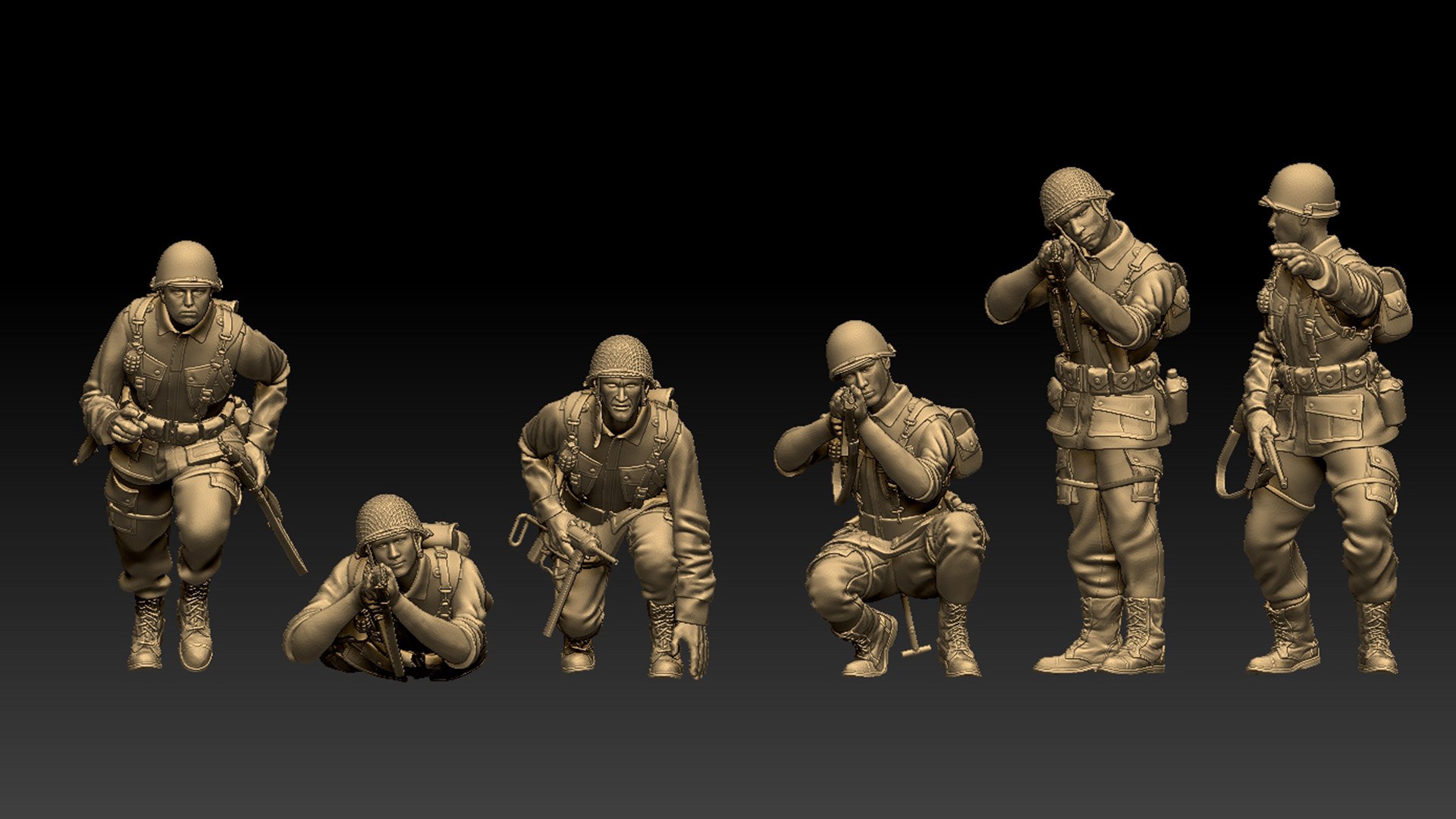 Usa Soldiers 3D - TurboSquid 1901649