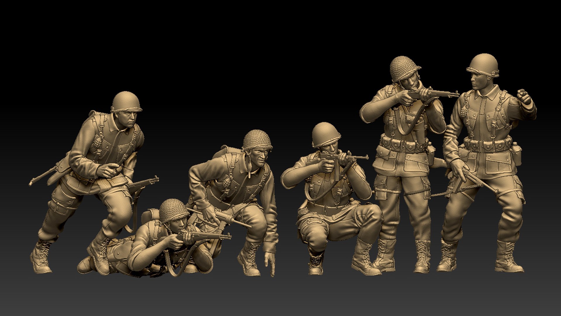 Usa Soldiers 3D - TurboSquid 1901649