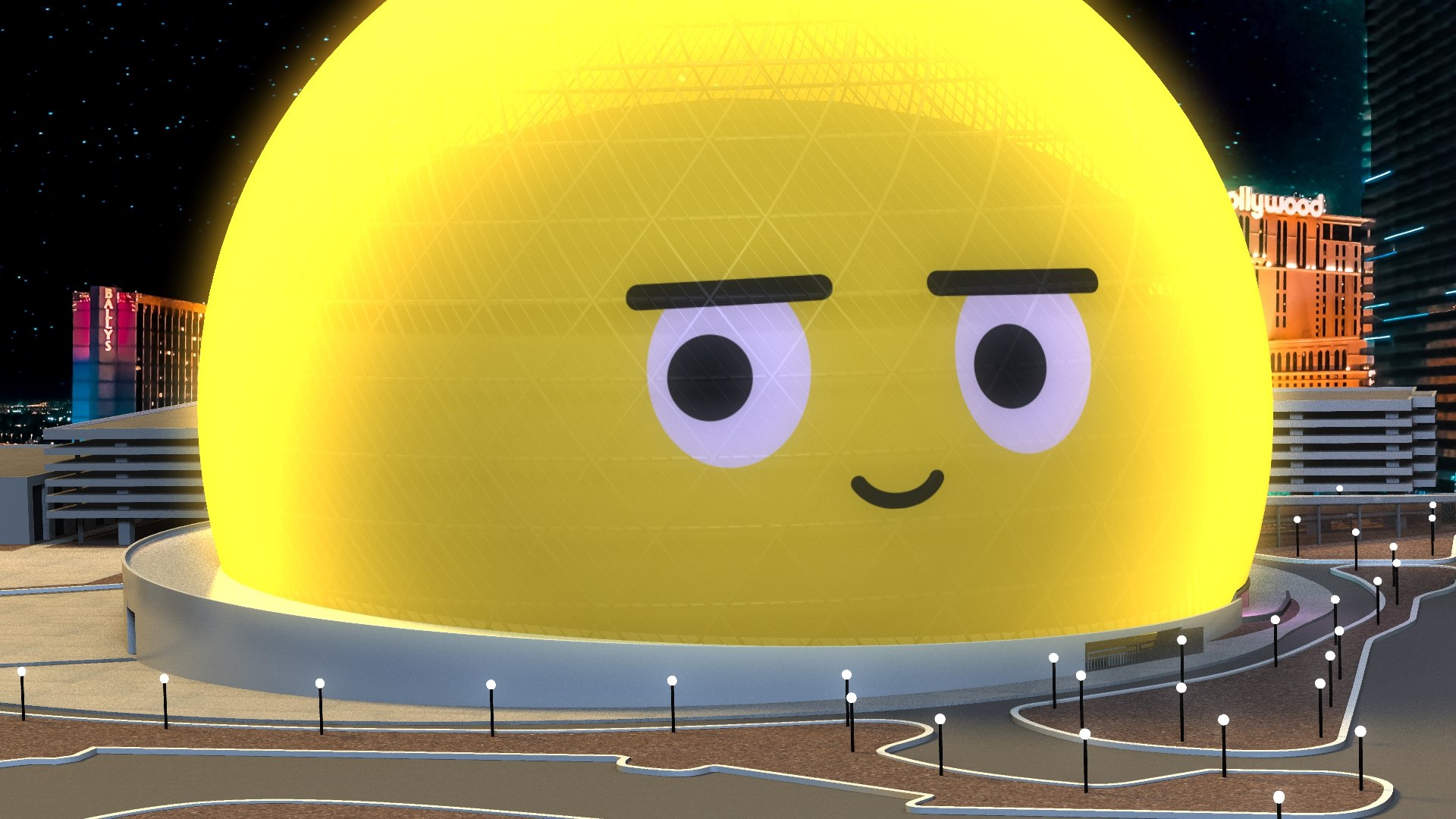 Sphere Of Las Vegas With Cutaway 3D - TurboSquid 2215948