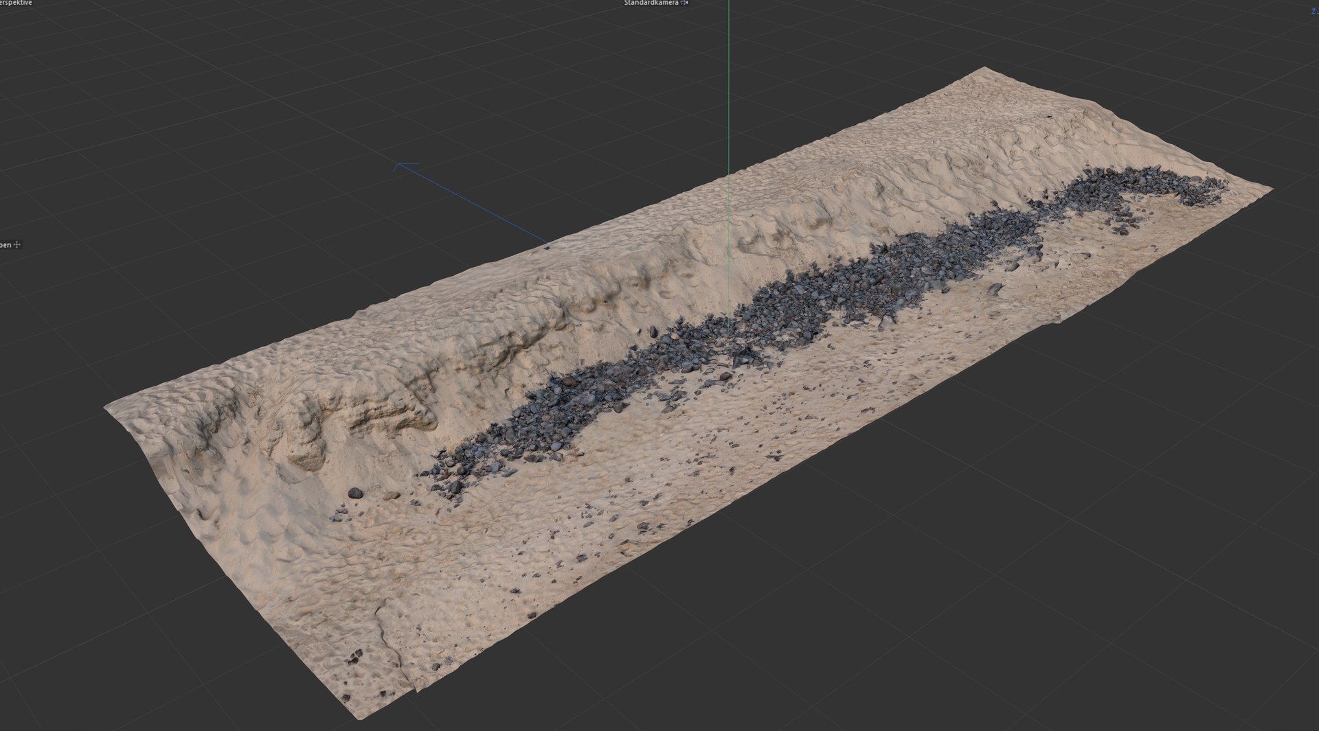3D Ocean Beach 16K Ultra Scan Model - TurboSquid 2180469