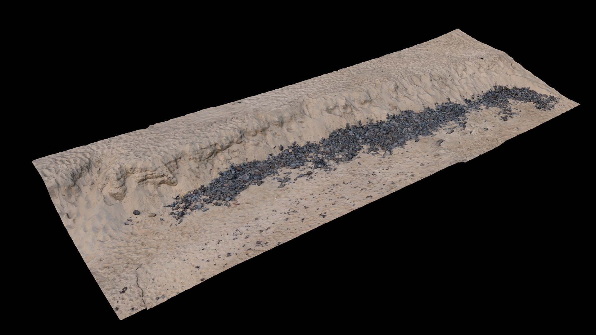 3D Ocean Beach 16K Ultra Scan Model - TurboSquid 2180469