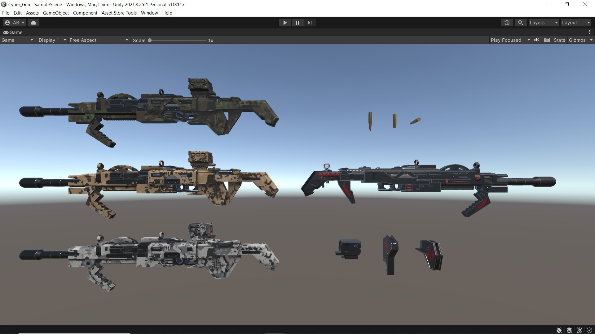 Submachine Gun Fps - Tps 3D - TurboSquid 2402351