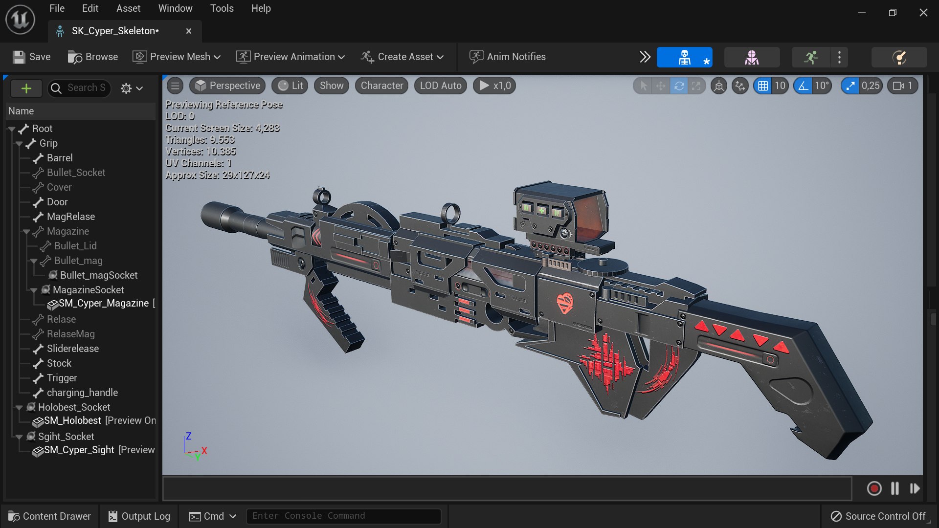Submachine Gun Fps - Tps 3D - TurboSquid 2402351