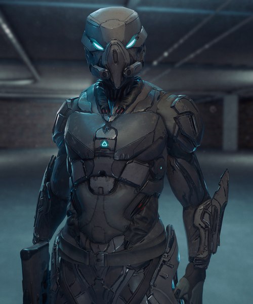 3D robot soldier character model - TurboSquid 1459059