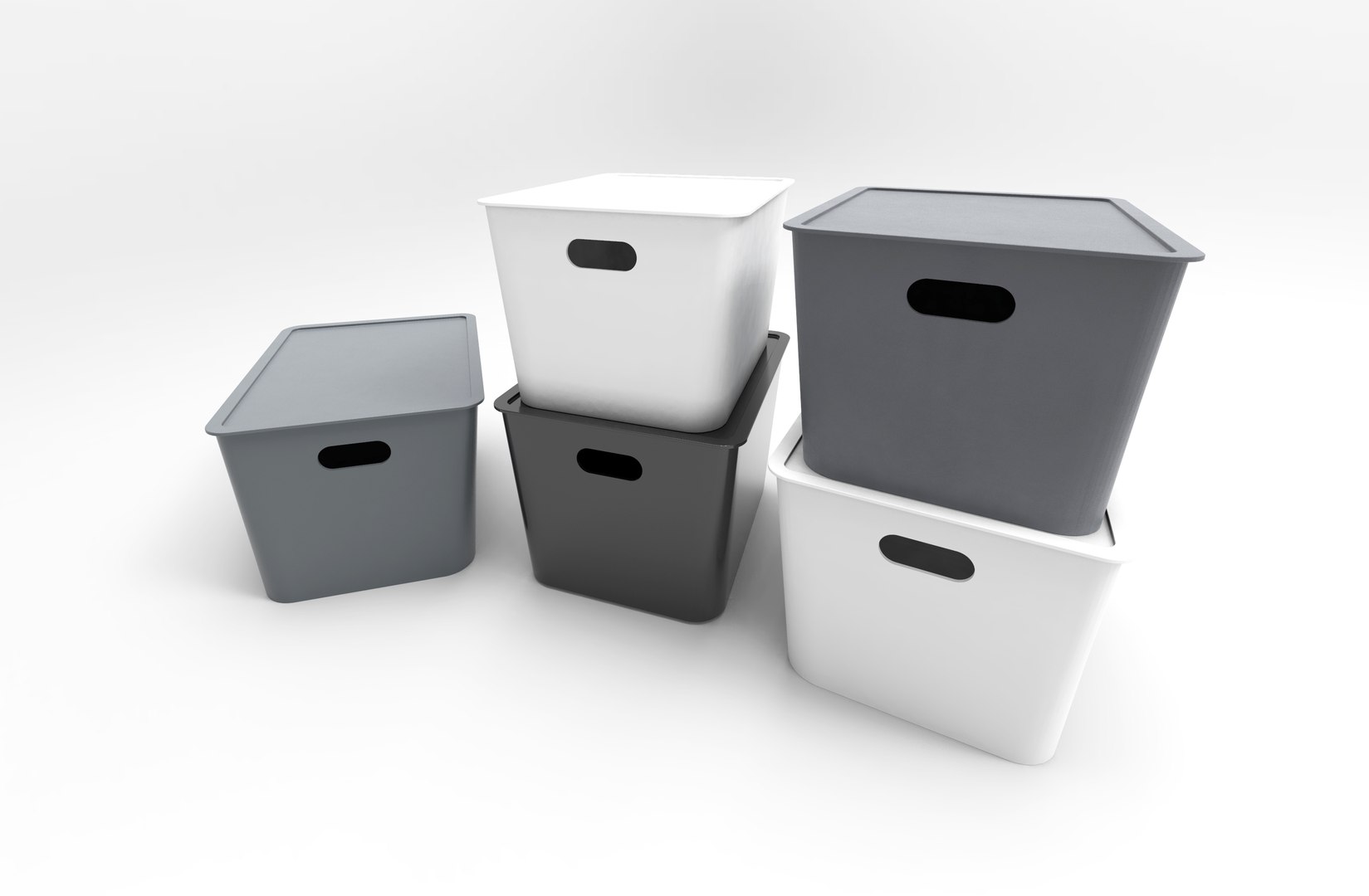 3D Box Storage - TurboSquid 1543762