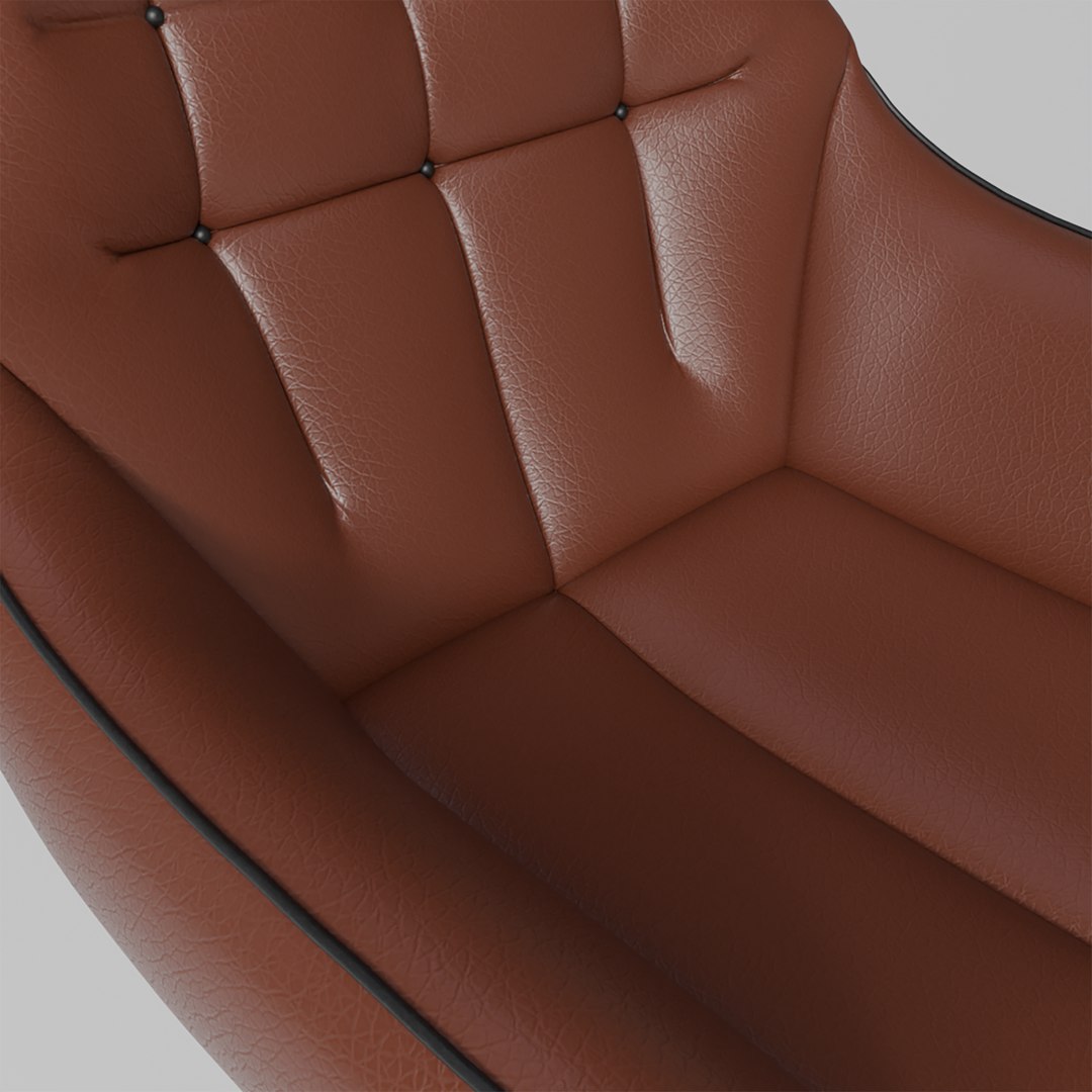 Leather Chair Model - TurboSquid 2260253