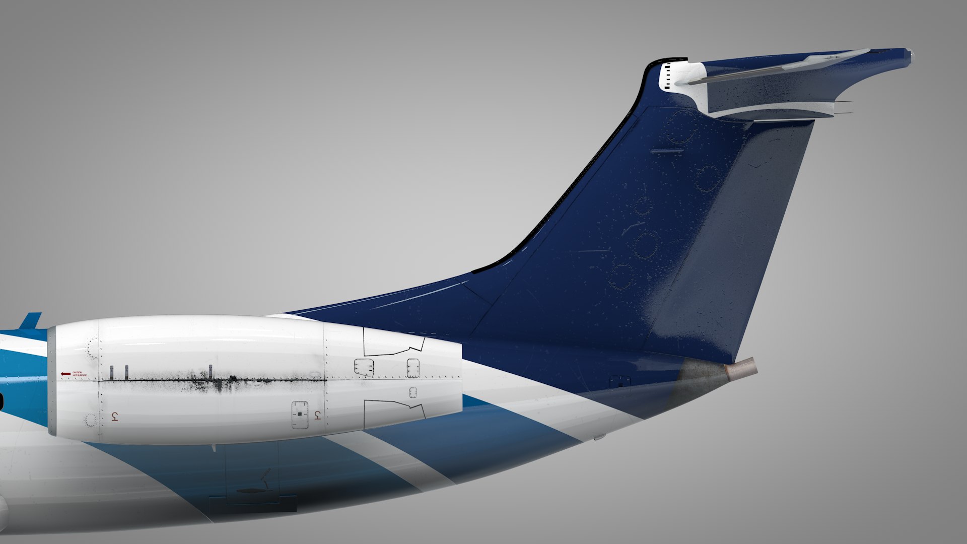 3D Model CONTOUR EMBRAER ERJ 145 L1410 - TurboSquid 1749726