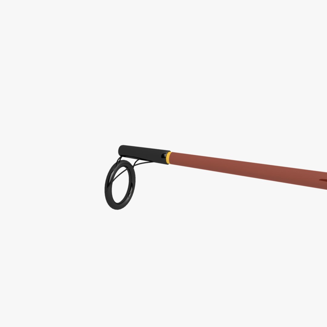 3d Saltwater Fishing Rod Reel Model