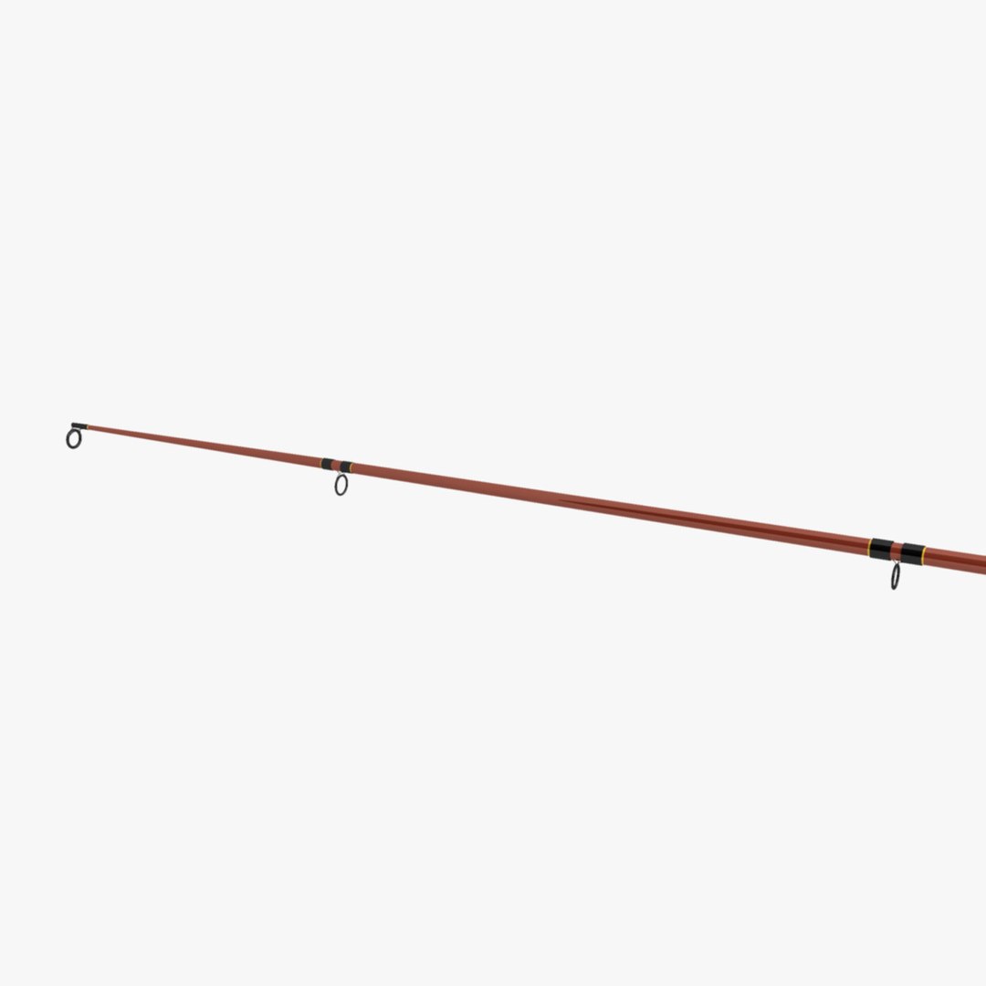 3d Saltwater Fishing Rod Reel Model