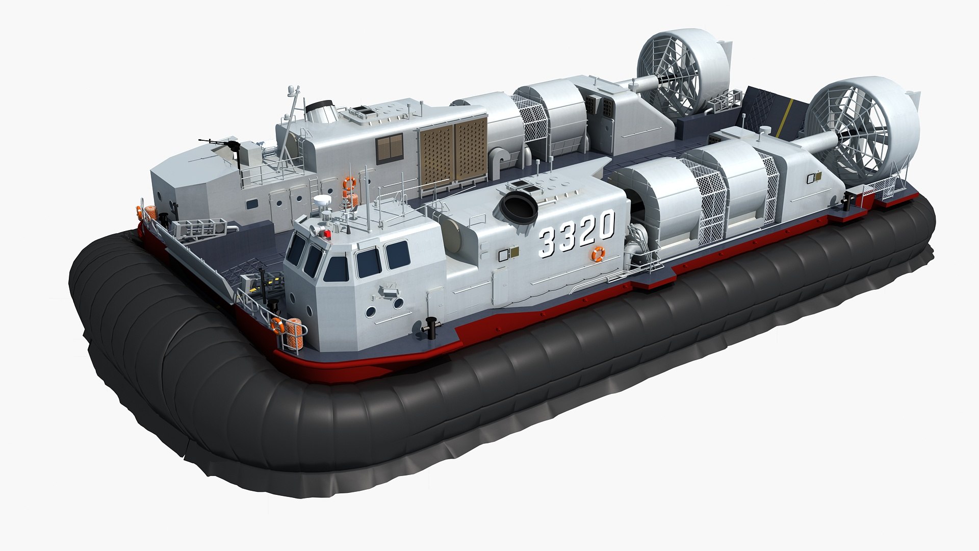 Chinese Type 726 LCAC 3D - TurboSquid 2255508